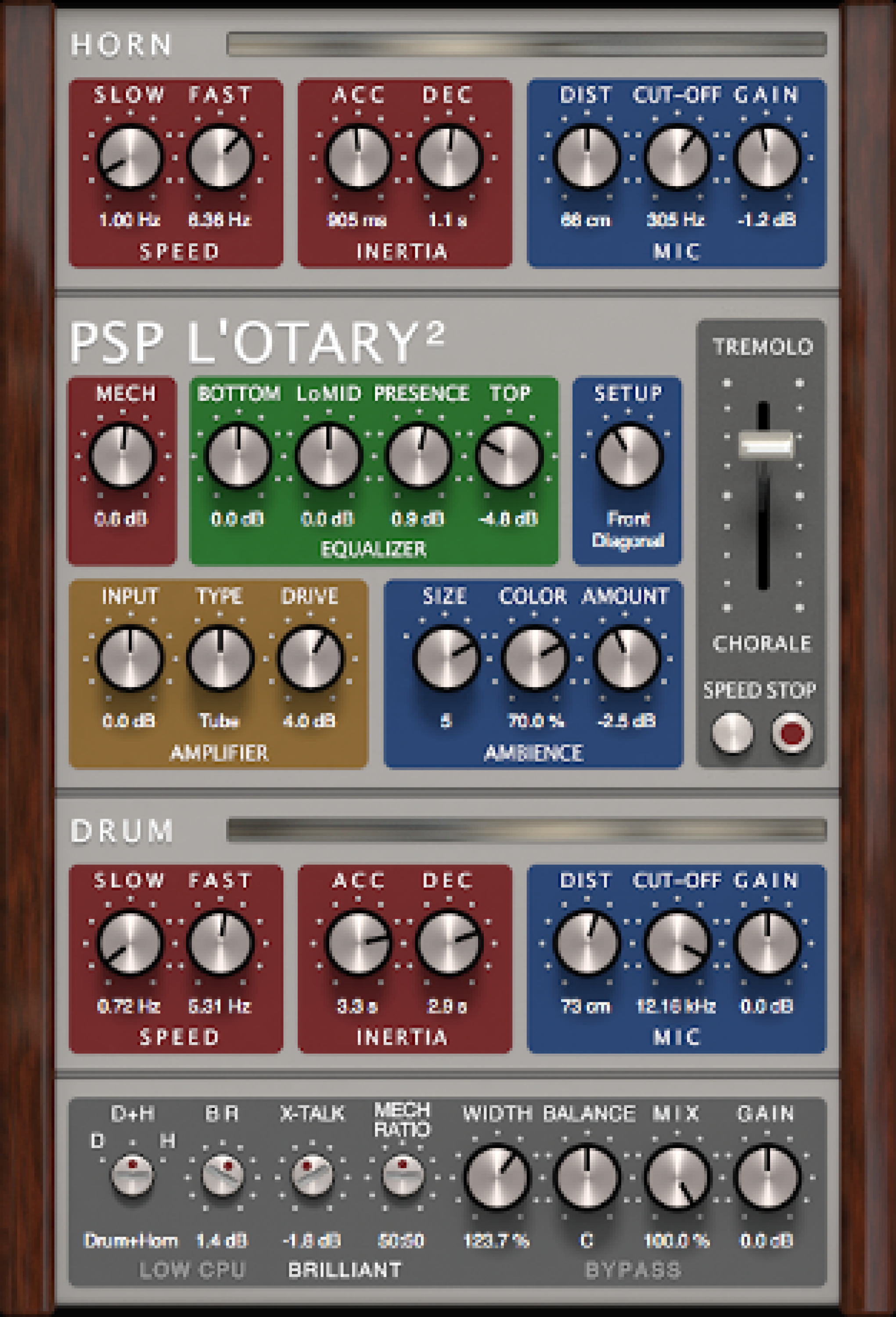 PSP Audioware L'otary2 Rotary Speaker Simulator Plug-in | Sweetwater