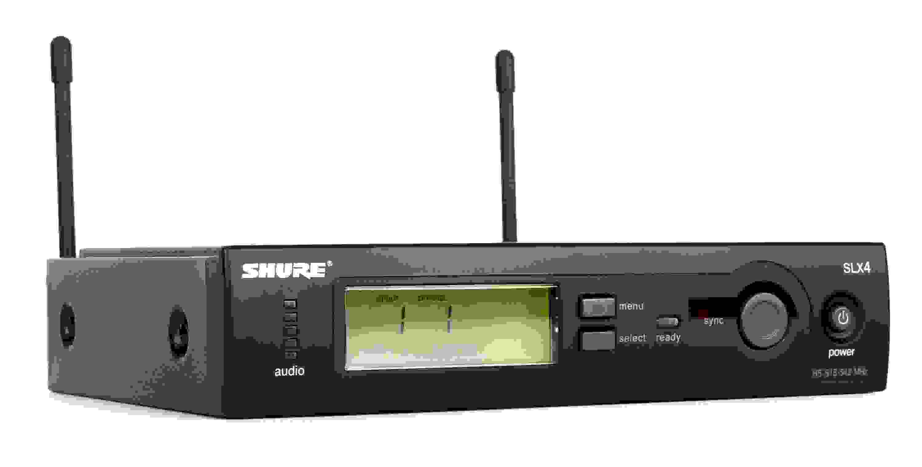Shure SLX4 Wireless Receiver - H5 Band | Sweetwater