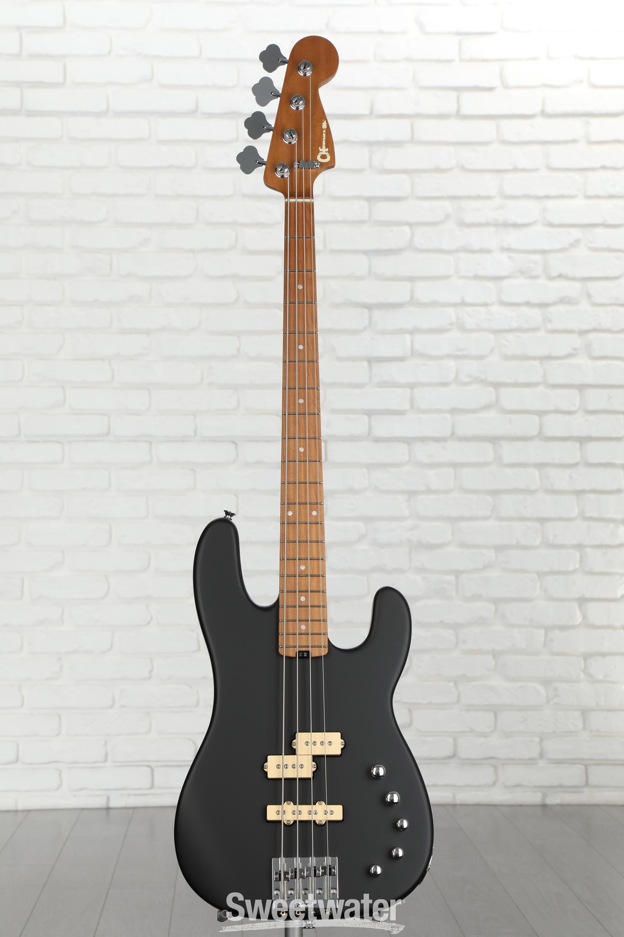 Charvel Pro-Mod San Dimas Bass PJ IV Electric Bass - Satin Black ...