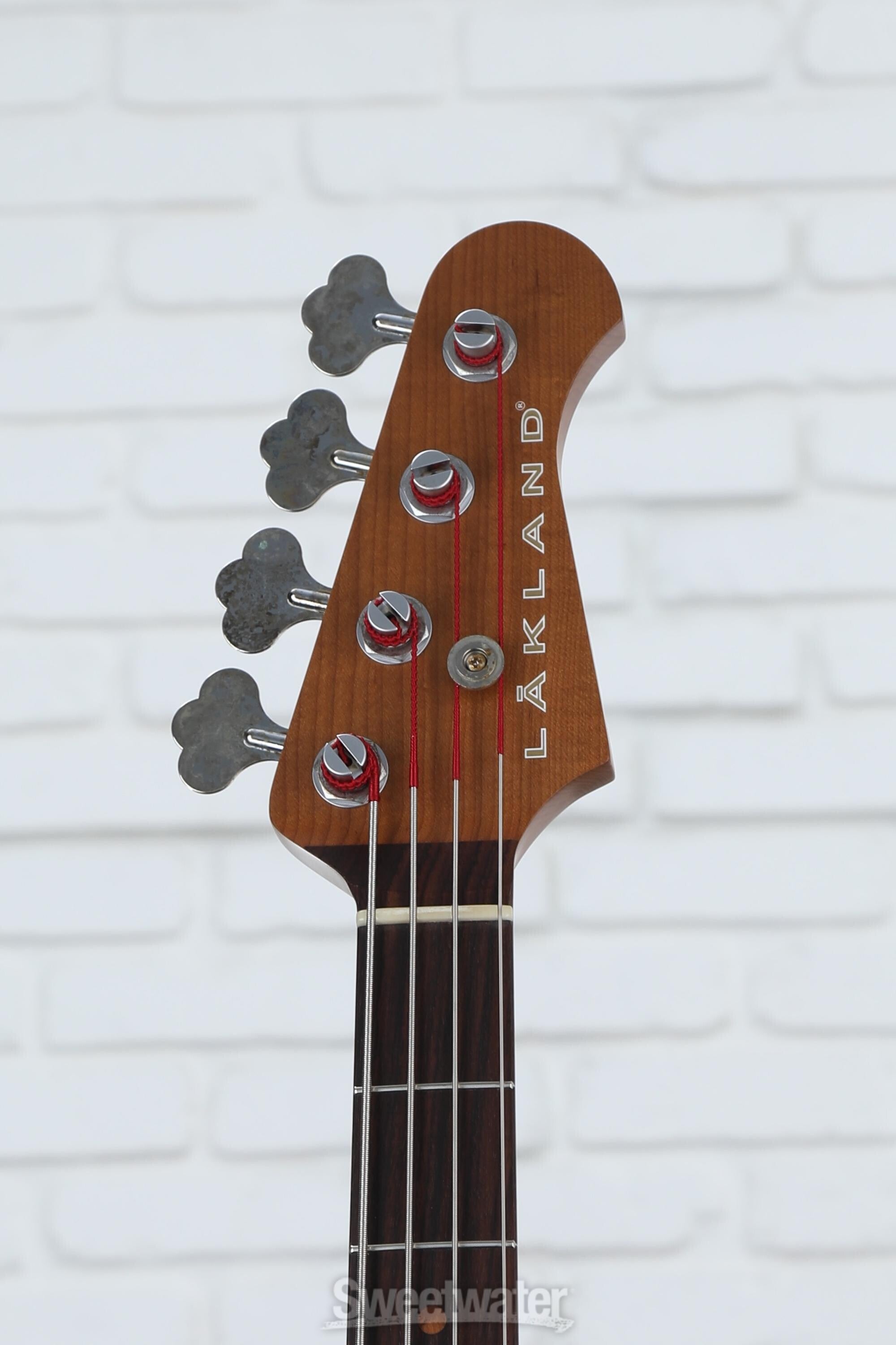 Lakland USA Classic 44-64 Bass Guitar - Aged Lake Placid Blue ...