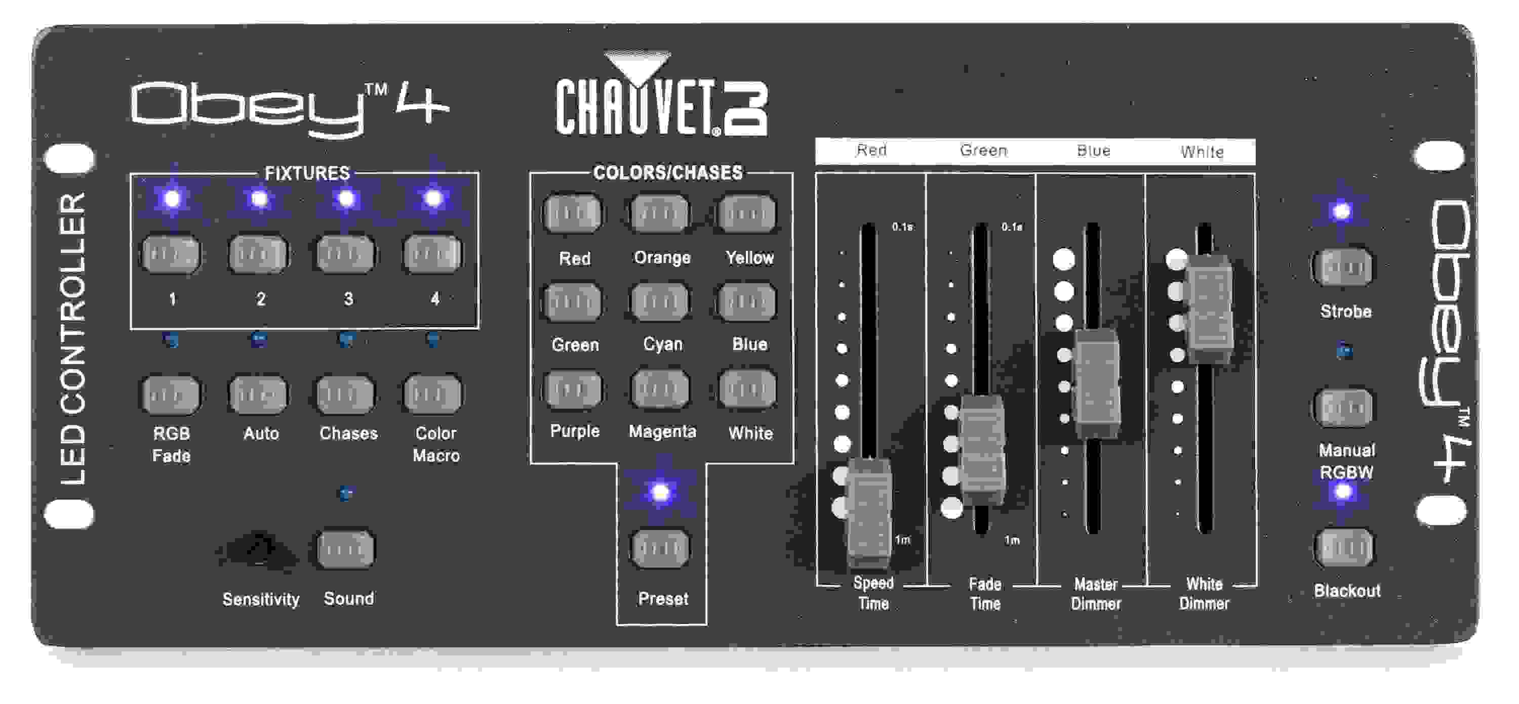 Chauvet DJ Obey 4 16-ch DMX Lighting Controller | Sweetwater