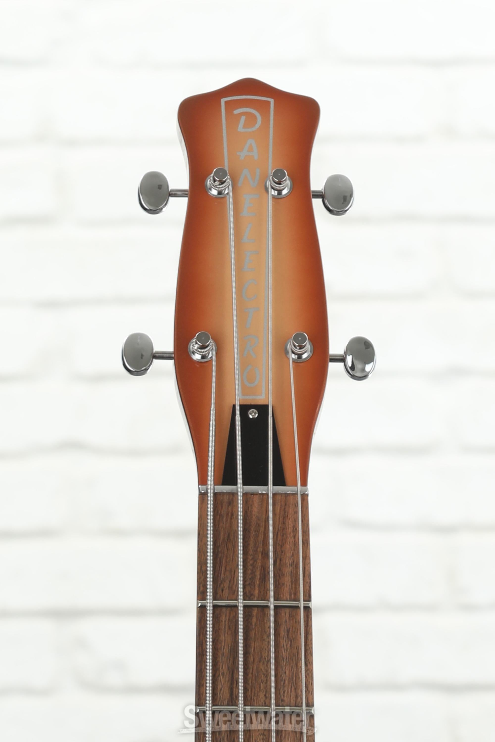 Danelectro Longhorn Bass Guitar - Copper Burst | Sweetwater
