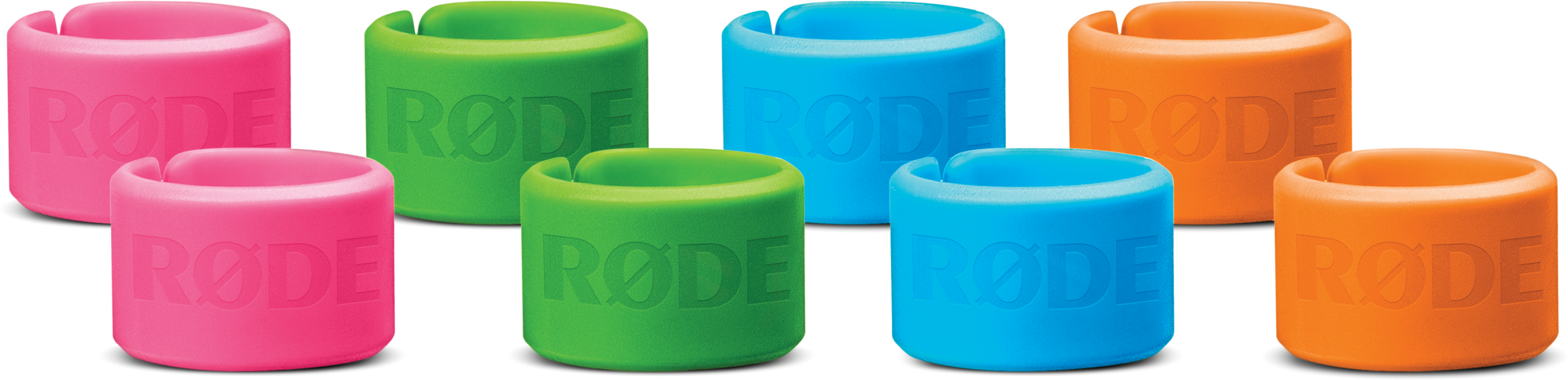 Rode XLR-ID Set of Eight Colored XLR Rings | Sweetwater