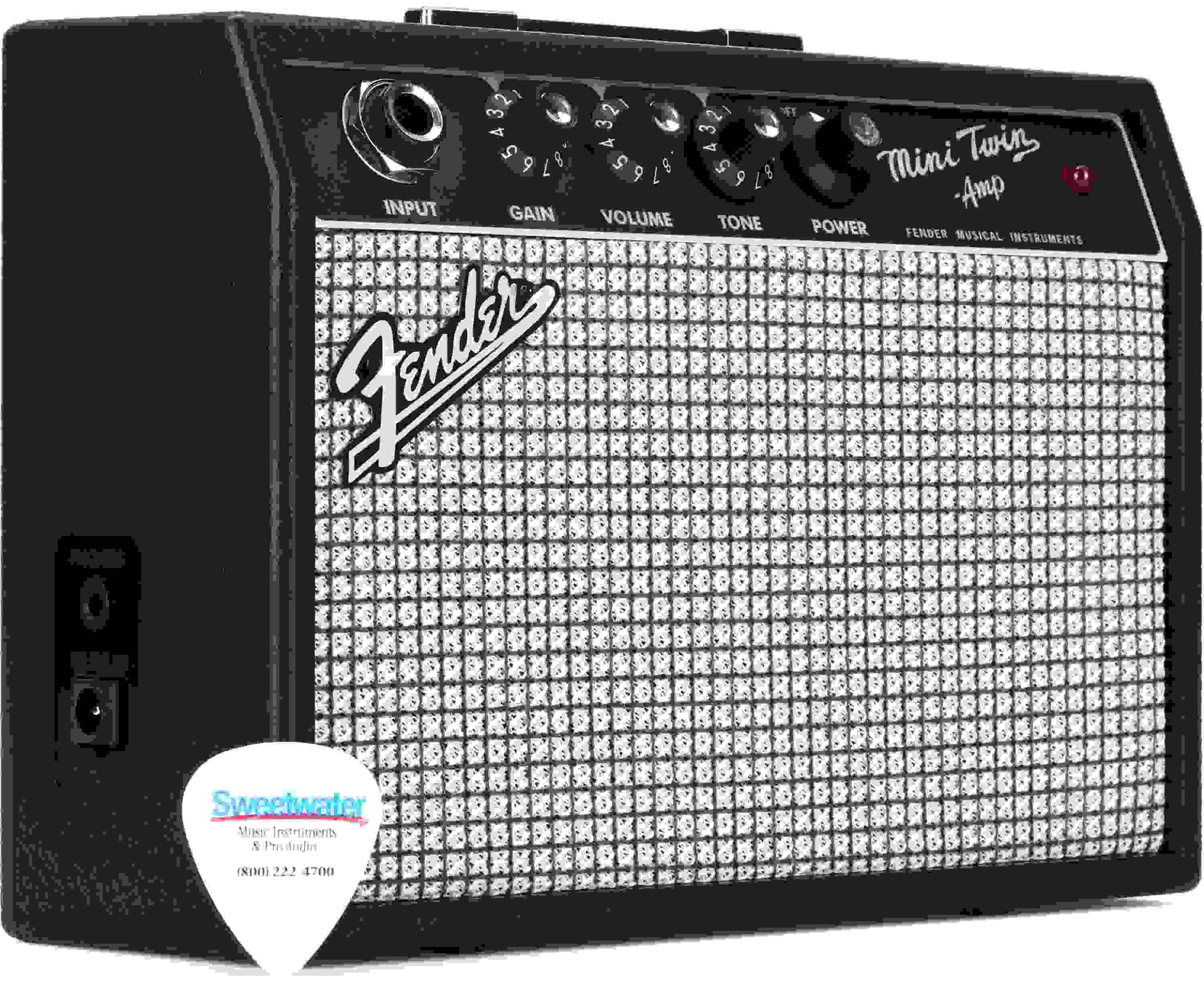 Fender Mini '65 Twin 2x3-inch Combo Amp - Black | Sweetwater