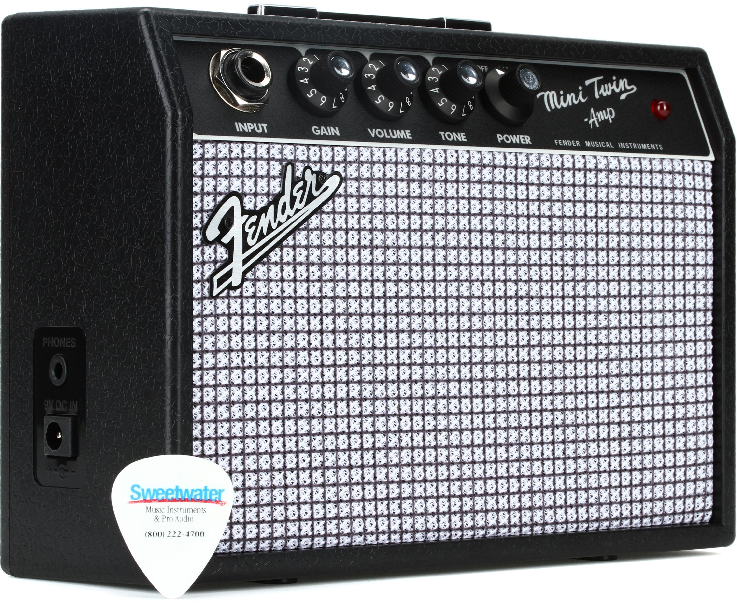 Fender Mini '65 Twin 2x3-inch Combo Amp - Black | Sweetwater