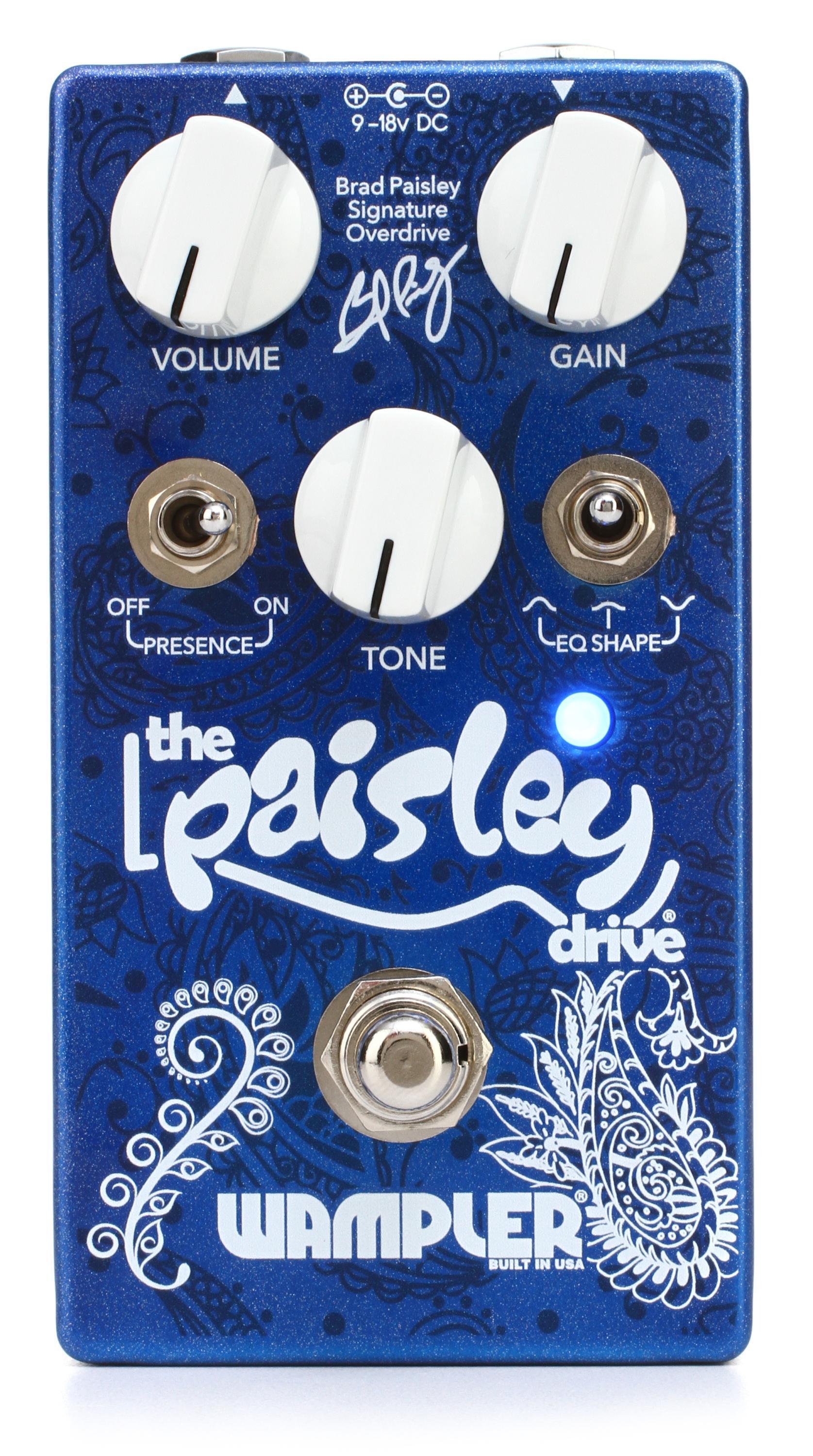 Wampler Paisley Drive Overdrive Pedal | Sweetwater