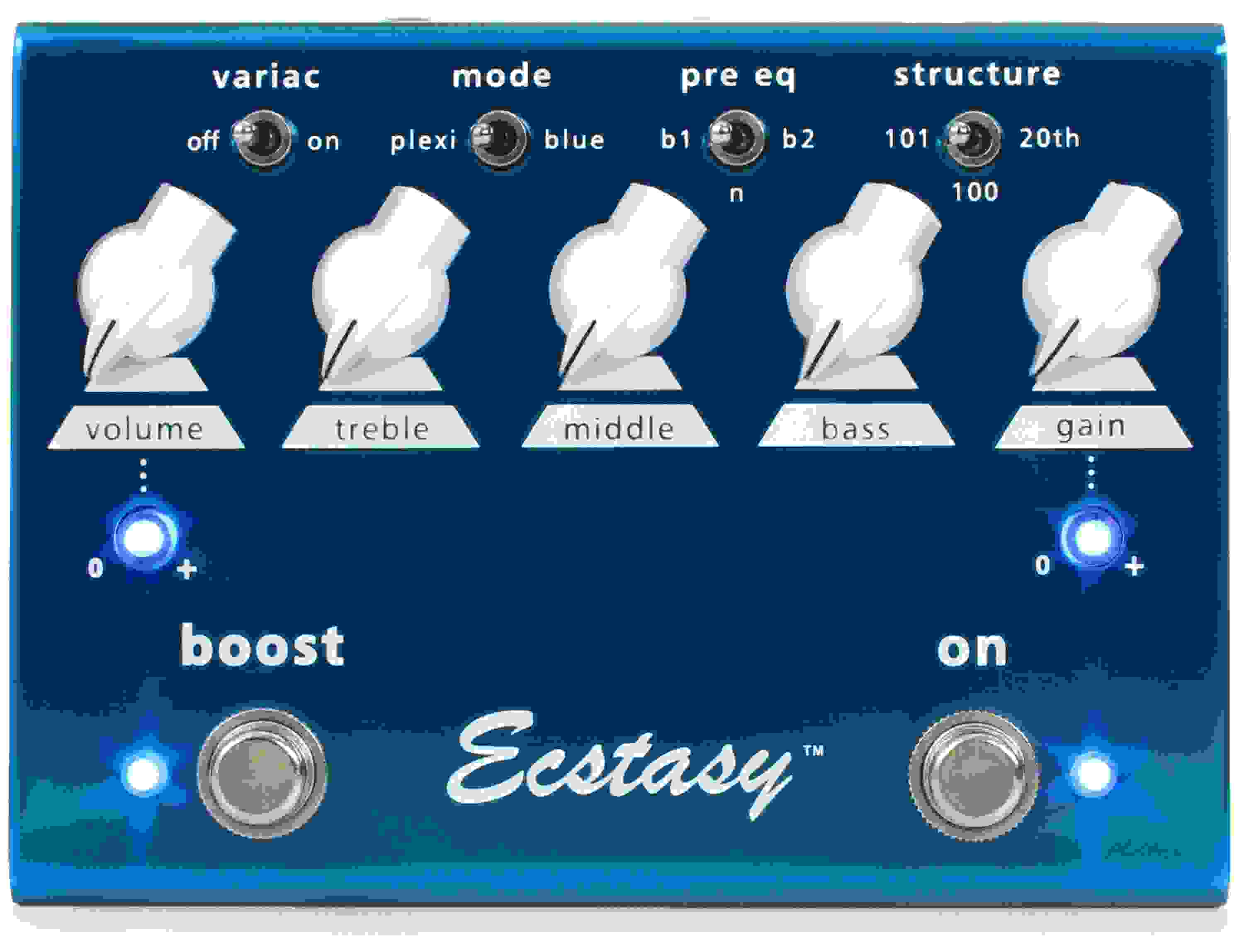 Bogner Ecstasy Blue Overdrive Pedal | Sweetwater