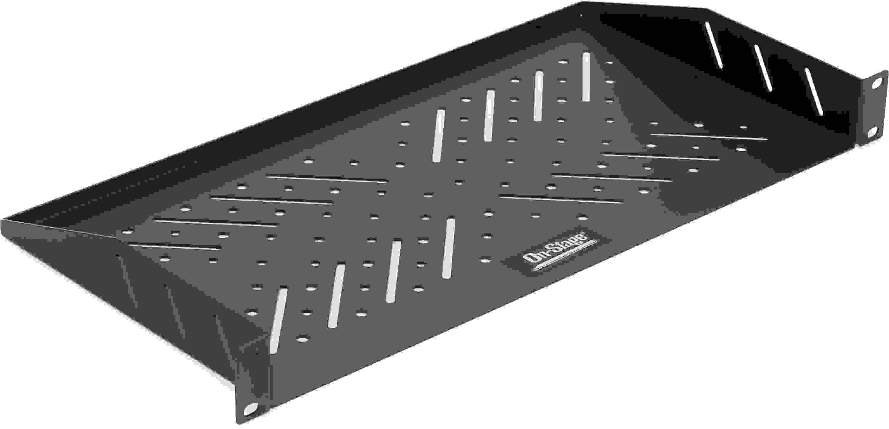 On-Stage Vented Rack Shelf - 1U | Sweetwater