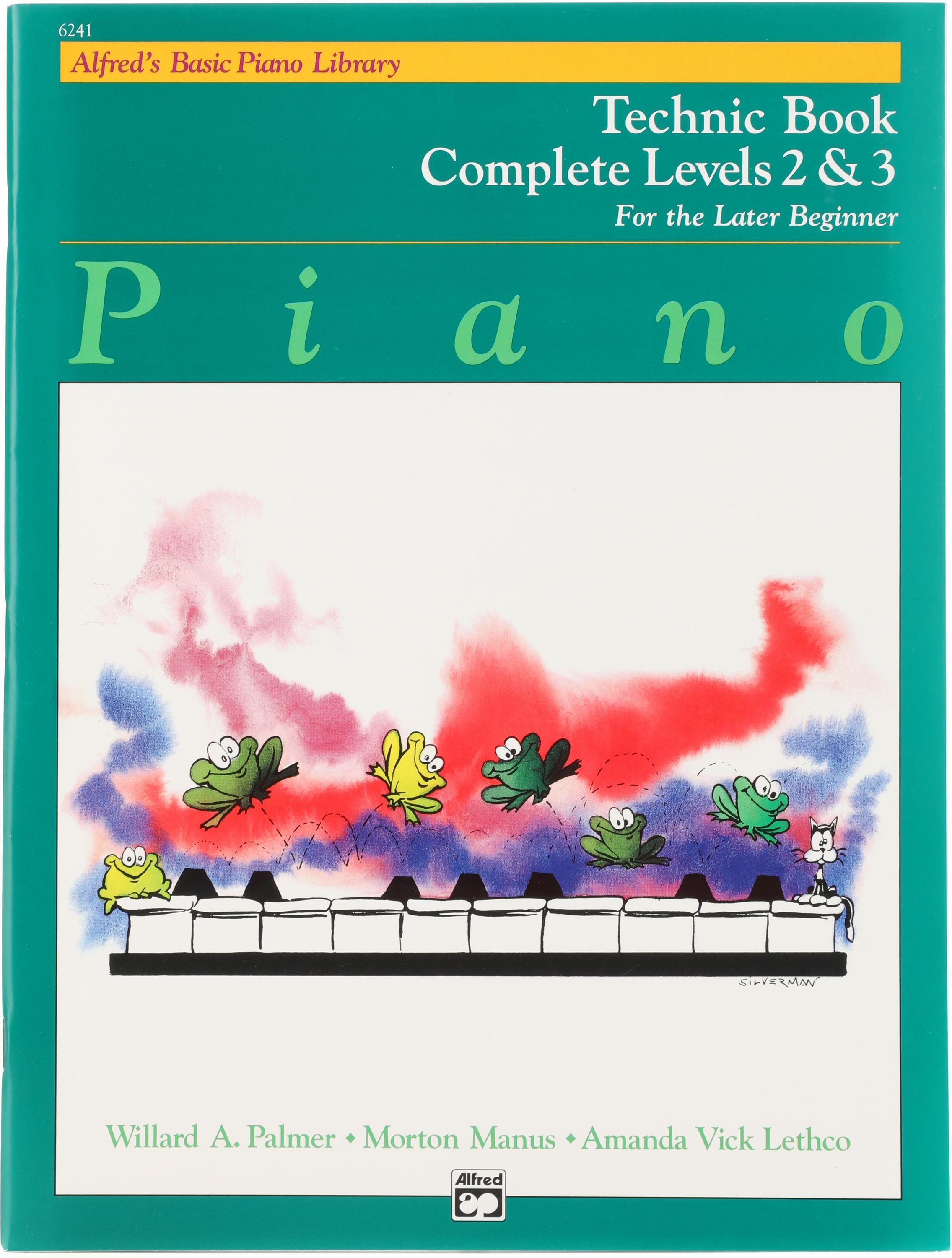 Alfred Basic Piano Library: Technic Book Complete 2 and 3 | Sweetwater