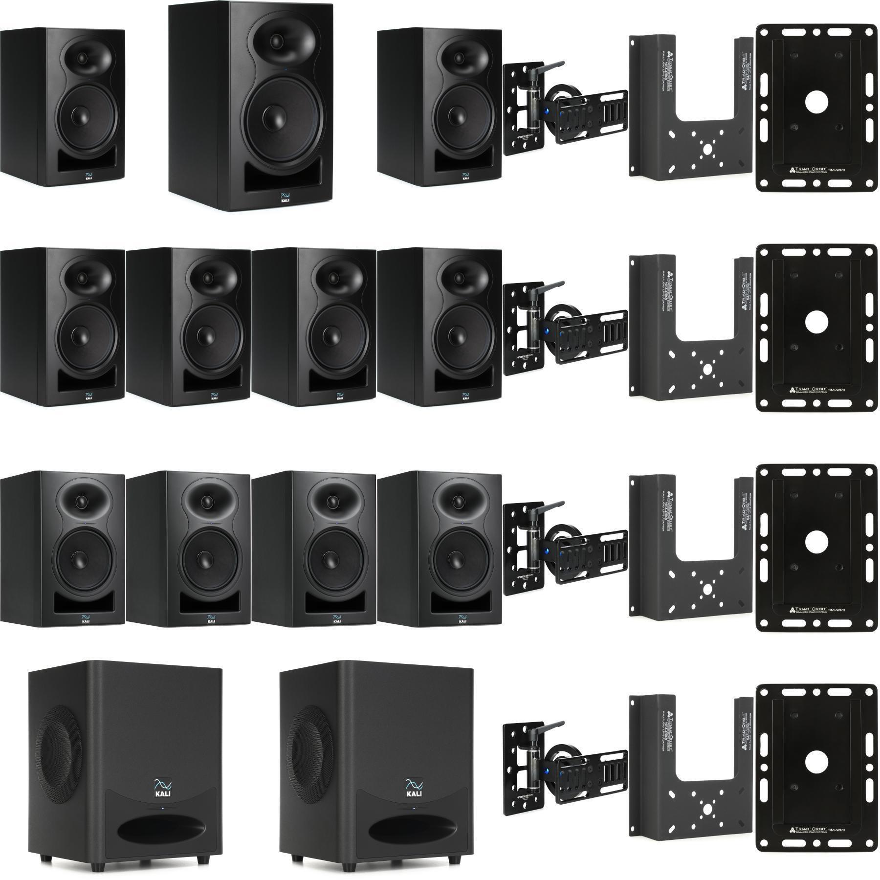 Kali Audio 7.1.4 Immersive Audio Studio Monitor System | Sweetwater