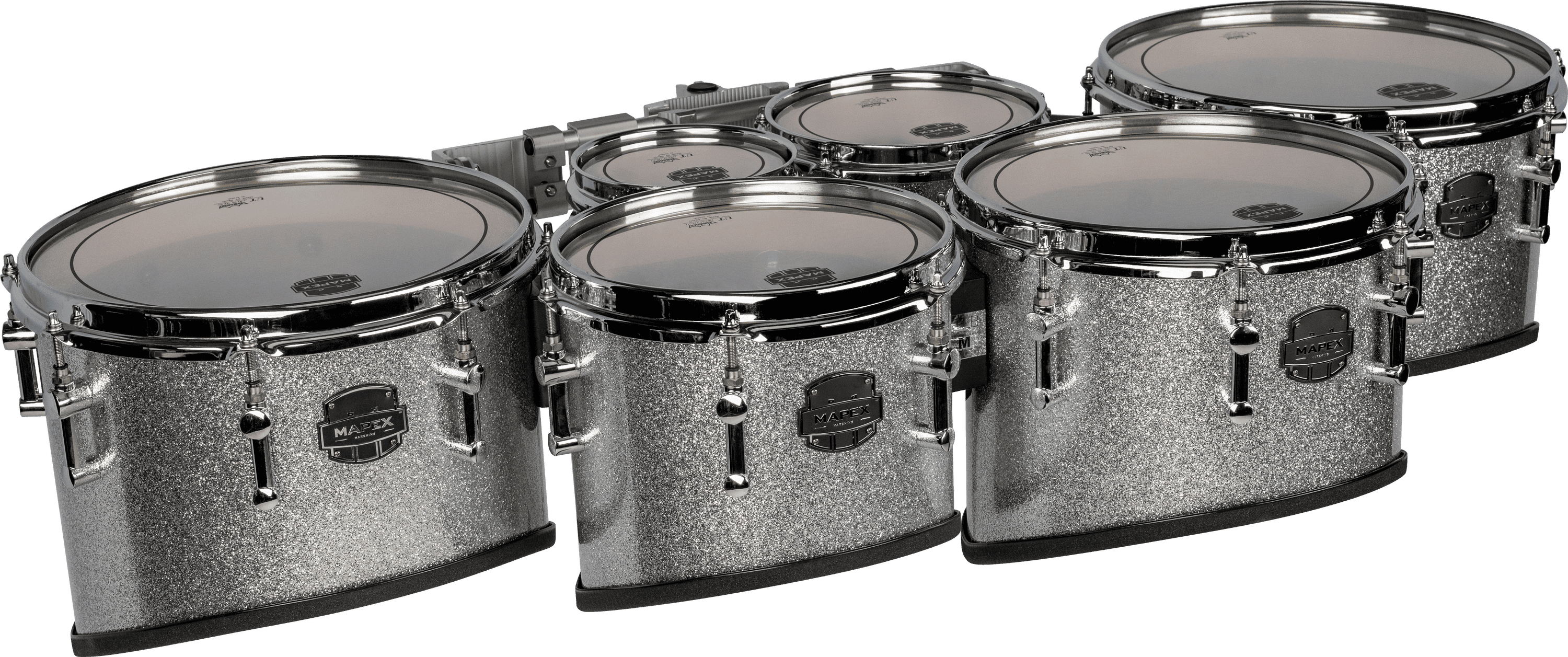 Mapex Quantum Mark II California Cut Marching Tenor Drum Sextet - 6/8 ...