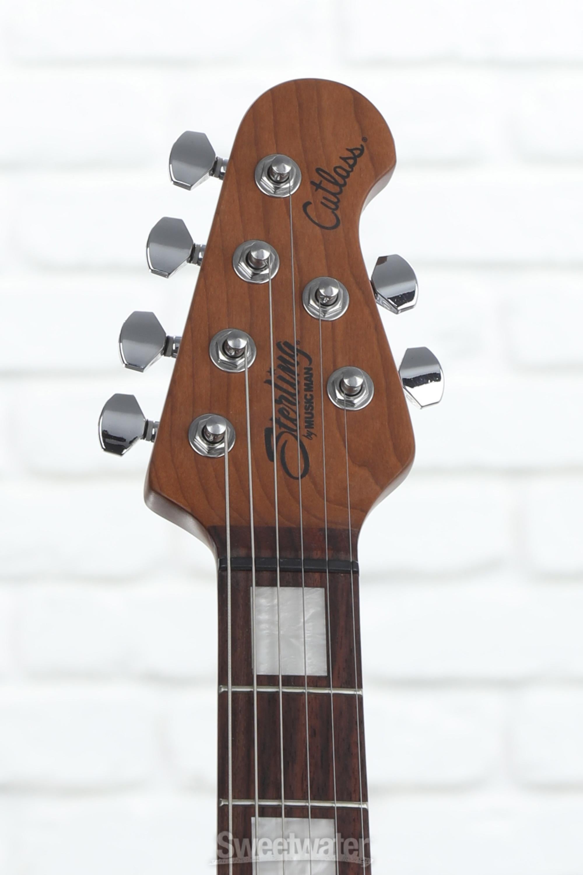 Sterling By Music Man Cutlass CT50 Plus Electric Guitar - Aqua Grey ...