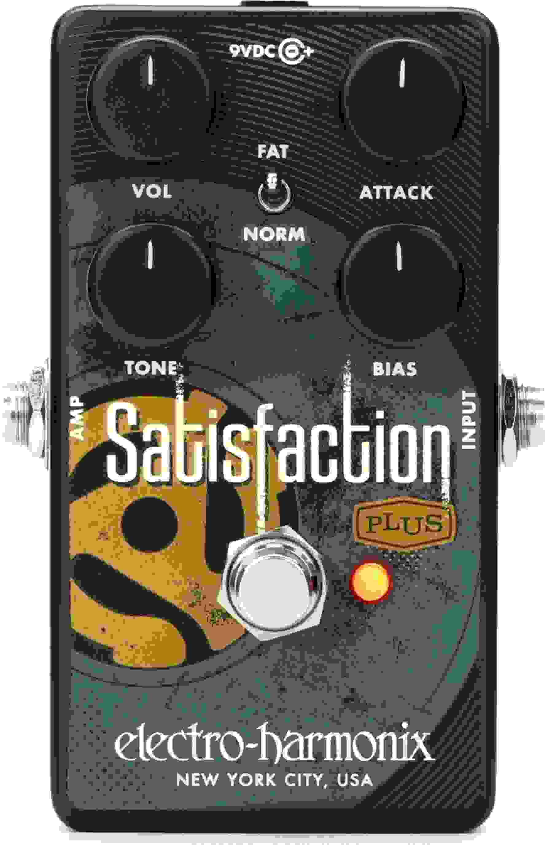 Electro-Harmonix Satisfaction Plus Fuzz Pedal | Sweetwater