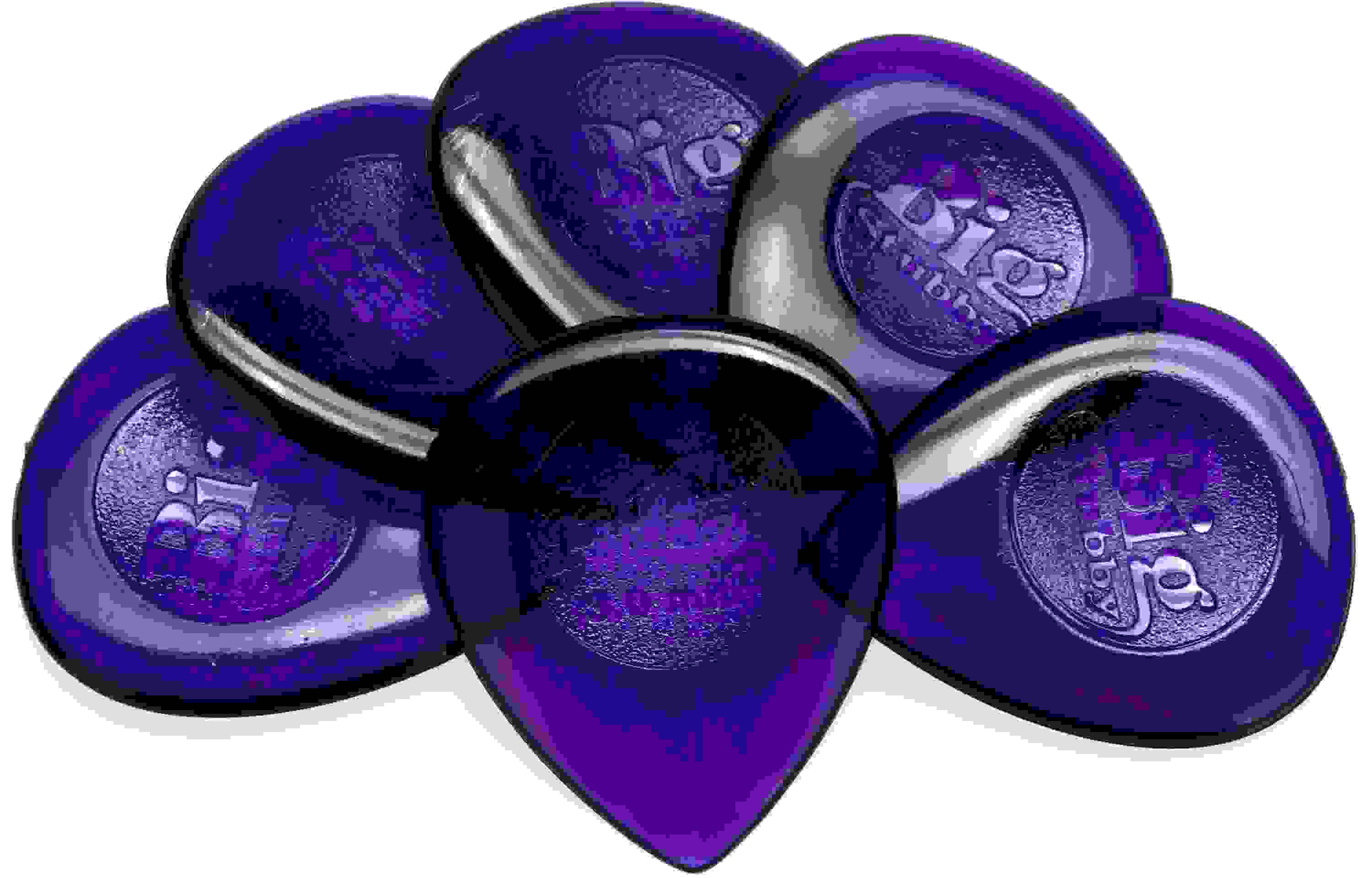Dunlop Big Stubby Guitar Picks - 3mm, Purple, 6-pack | Sweetwater