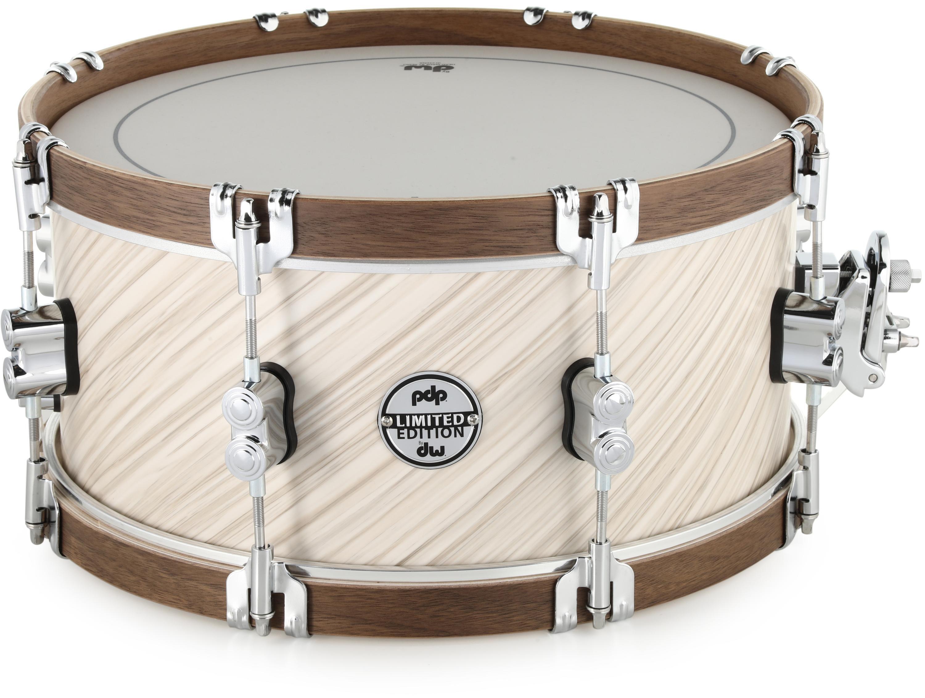 PDP Limited Edition Snare Drum - 6.5 x 14-inch - Twisted Ivory | Sweetwater