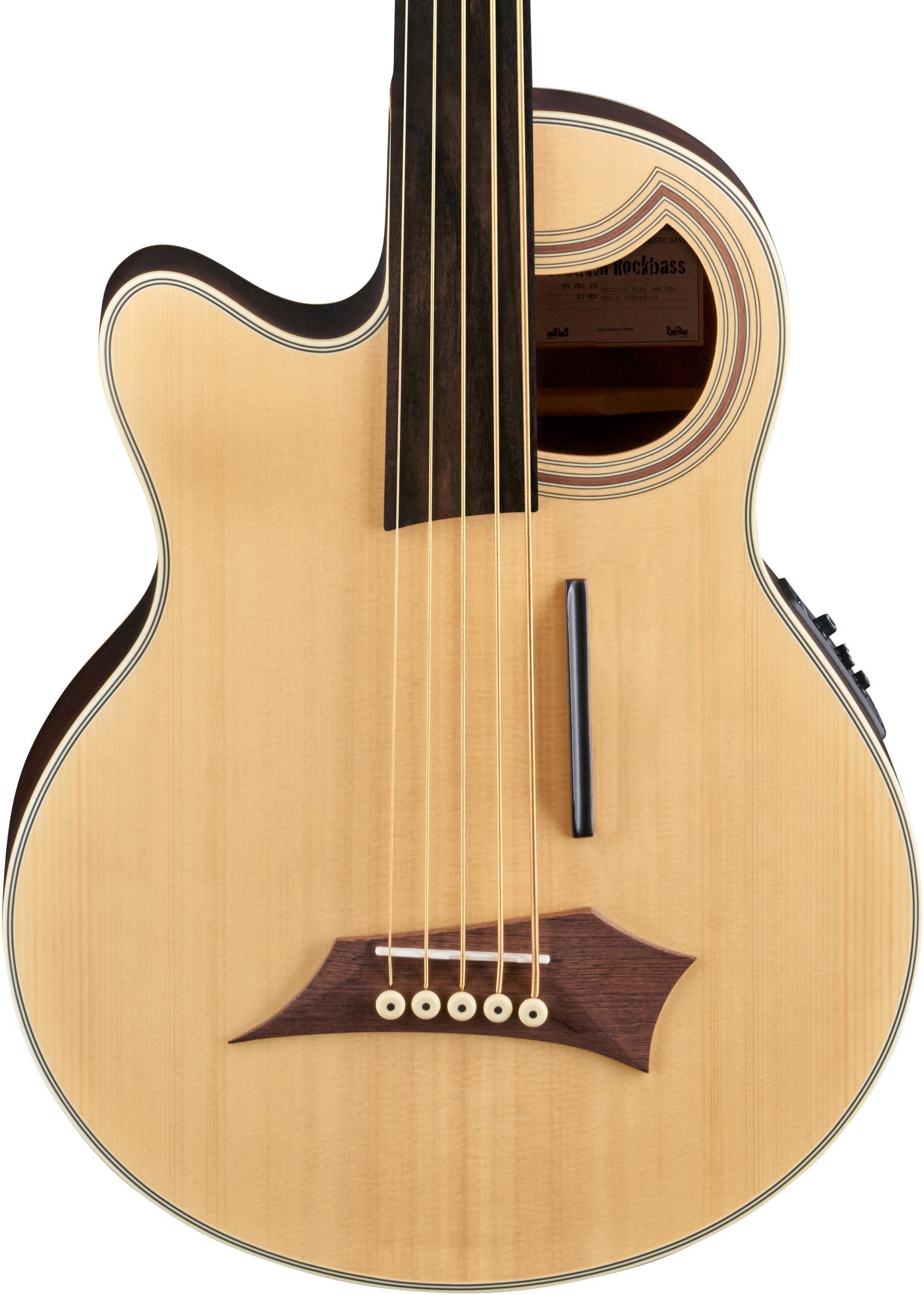 Warwick RockBass Alien Deluxe Fretless 5-string Acoustic-electric Bass ...