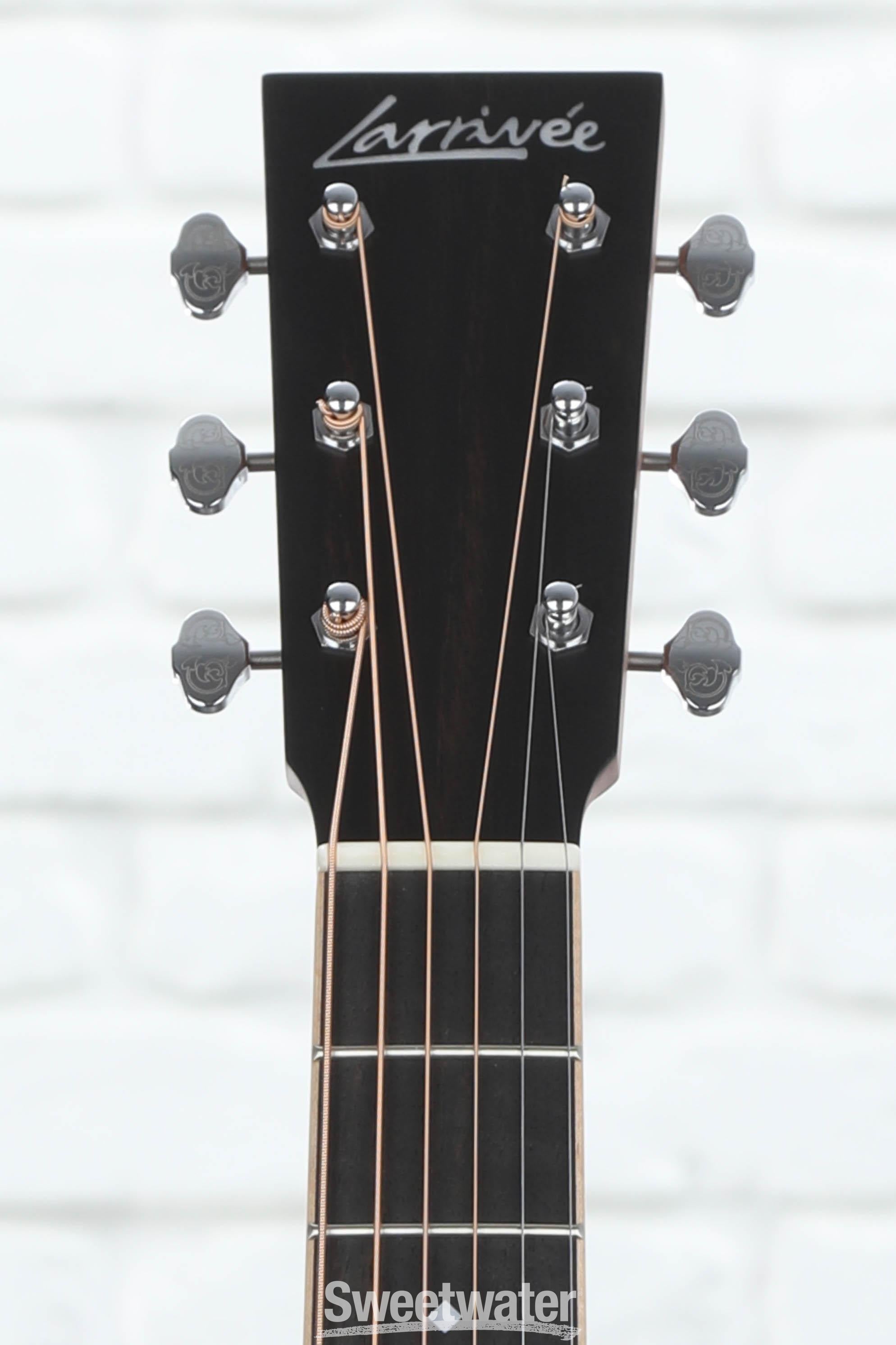 Larrivee T-40-R Legacy Series Travel Acoustic Guitar - Natural | Sweetwater