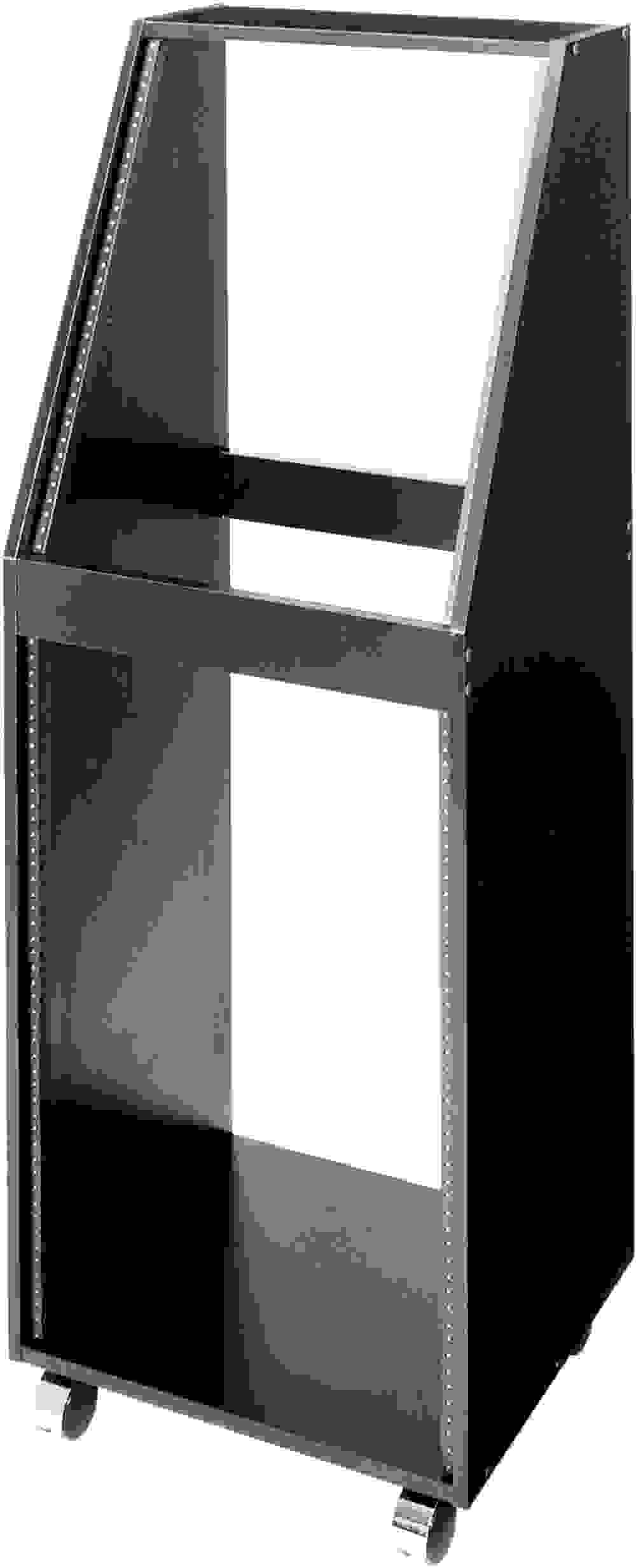 Middle Atlantic Products SRK 12U Angled Over 16U Vertical Studio Rack ...