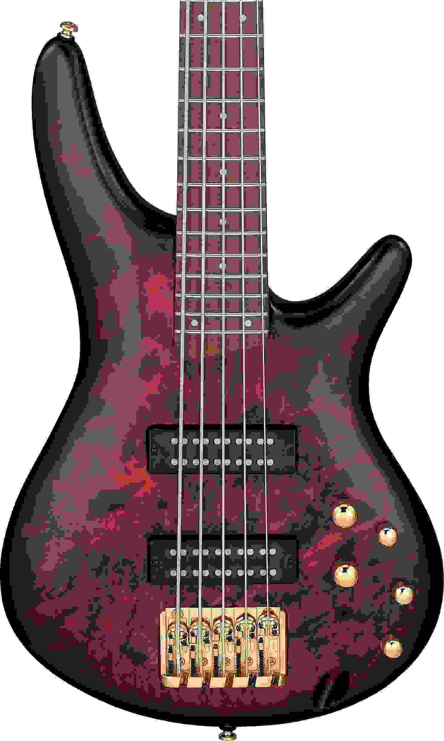 Ibanez SR Standard SR305E 5-string Bass Guitar - Wine Red Frozen ...