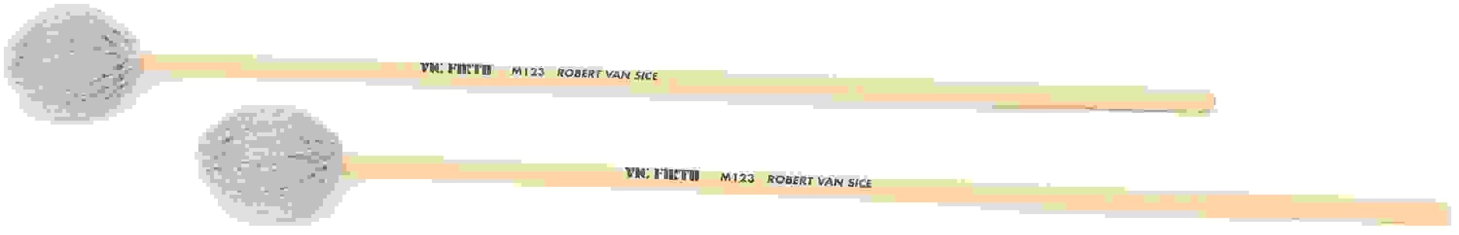 Vic Firth Robert van Sice Marimba Mallets - Medium Soft, Synthetic Core ...