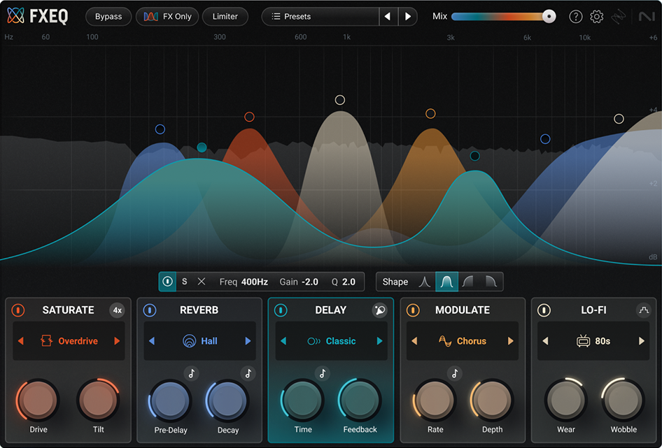iZotope FXEQ Multi-FX Plug-in - Crossgrade from Any Paid iZotope Product | Sweetwater