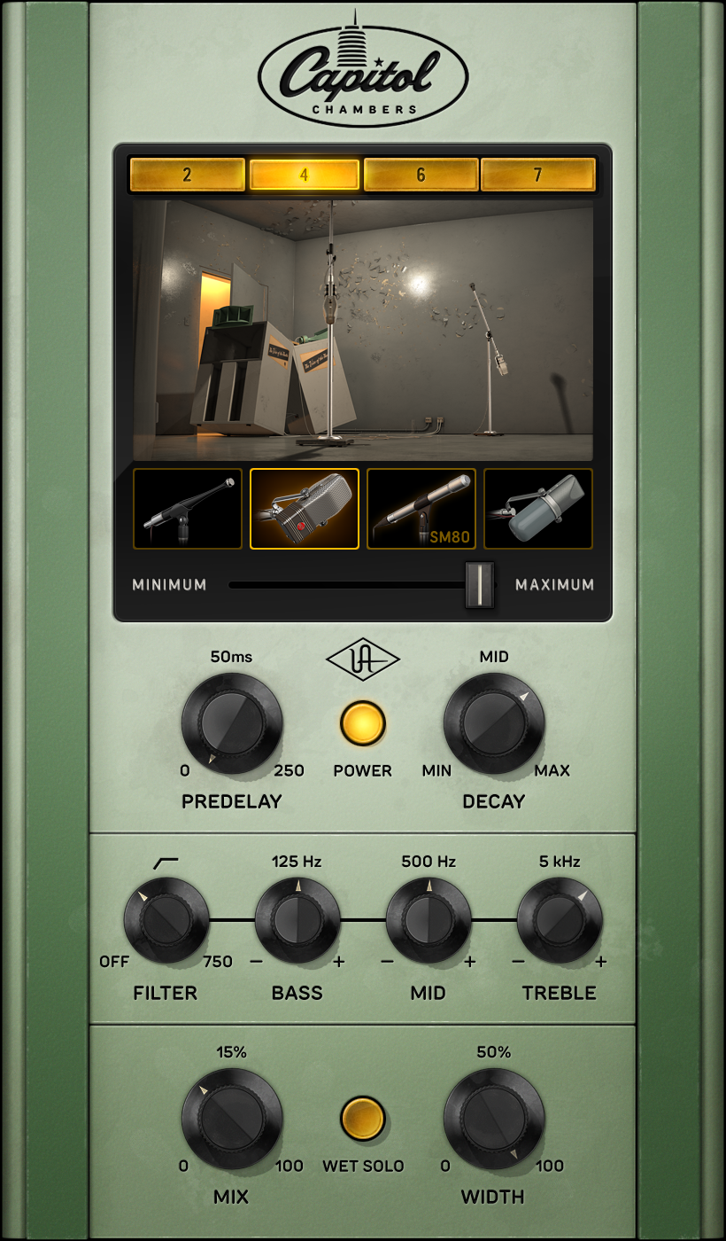Universal Audio Capitol Chambers Reverb and Echo Chambers UAD Plug-in | Sweetwater