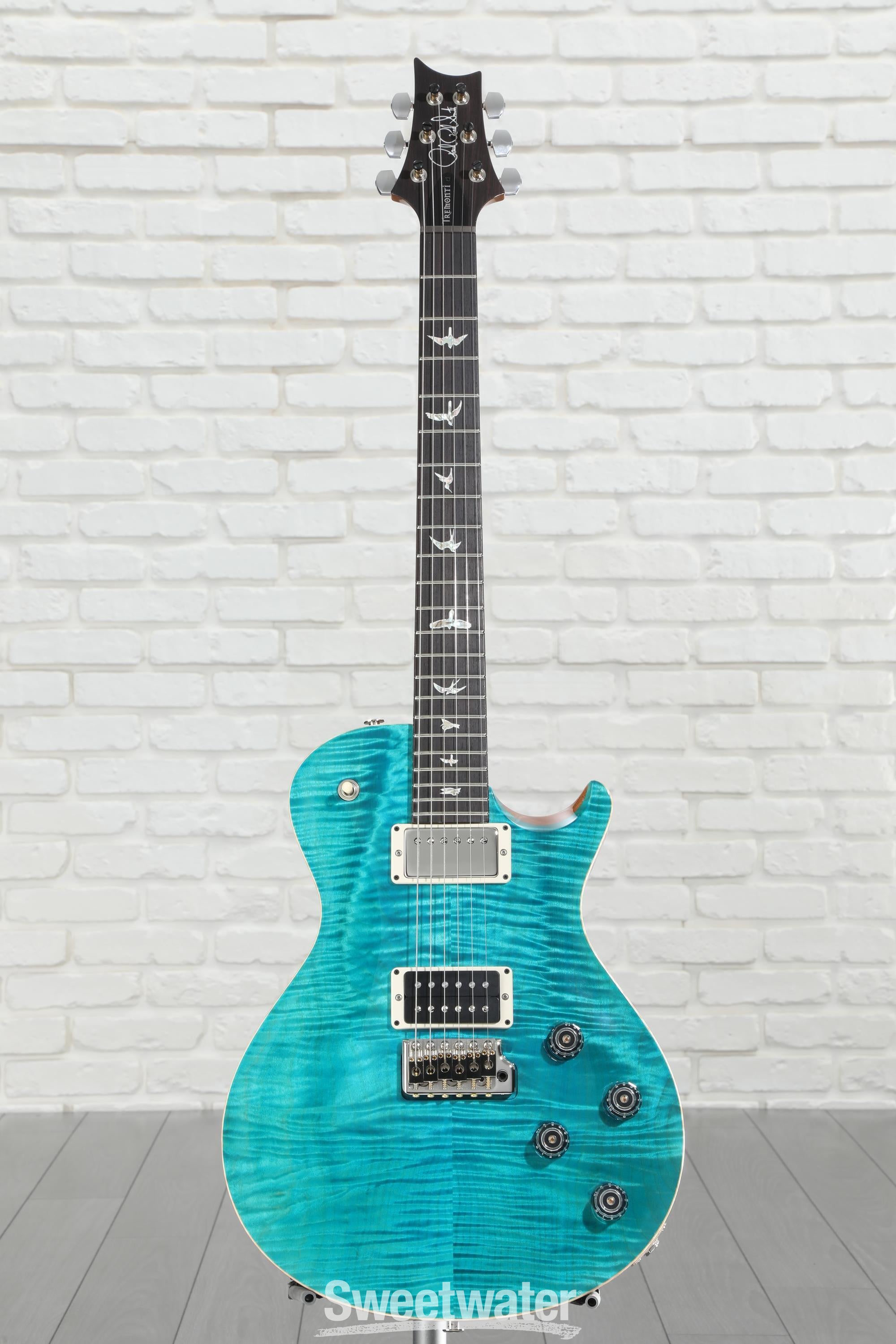 PRS Mark Tremonti Signature Electric Guitar with Tremolo - Carroll Blue ...