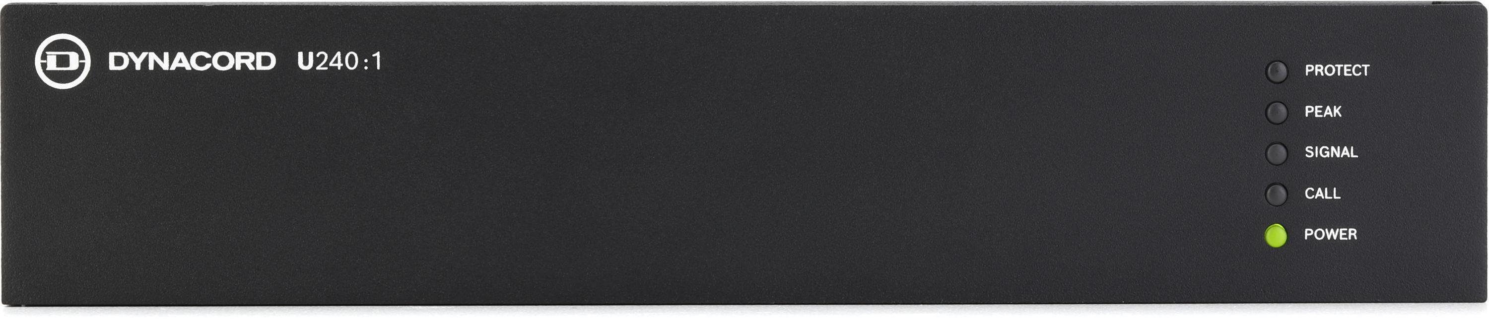 Dynacord U240:1 240-watt Power Amplifier | Sweetwater