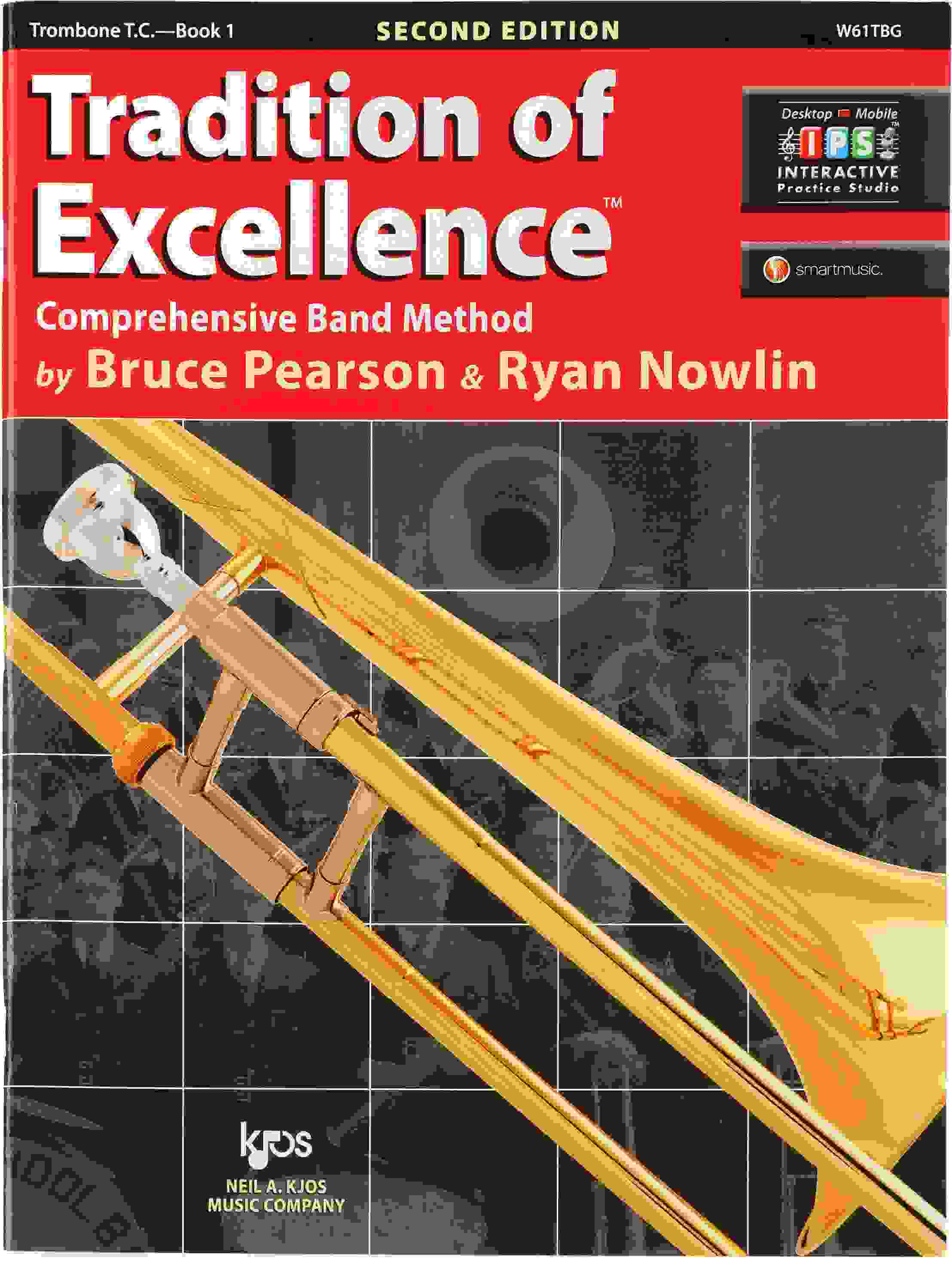 Kjos Tradition of Excellence Book 1 - Trombone Treble Clef | Sweetwater