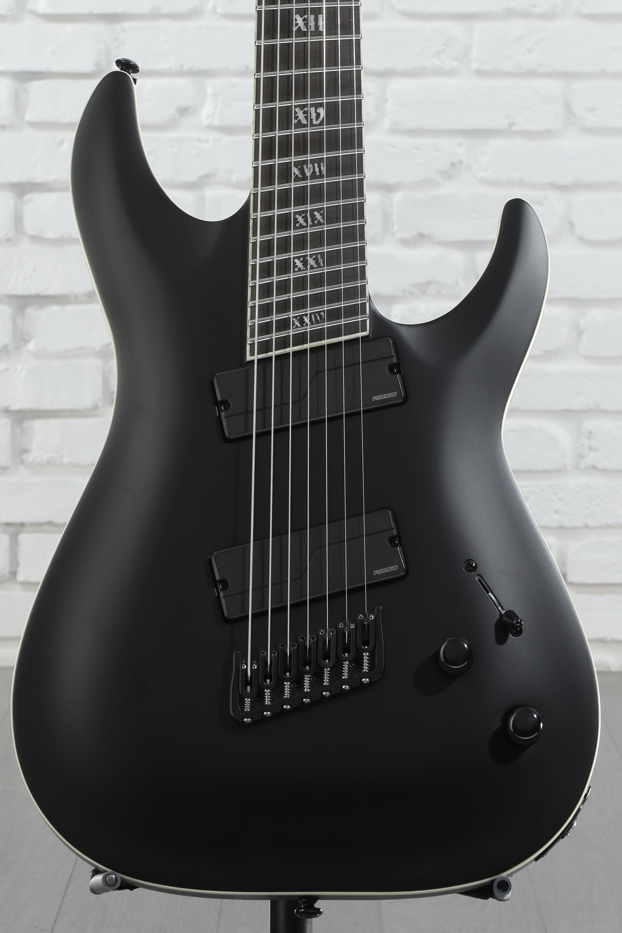 Schecter C-7 Multi-scale SLS Elite Evil Twin 7-string Electric Guitar ...