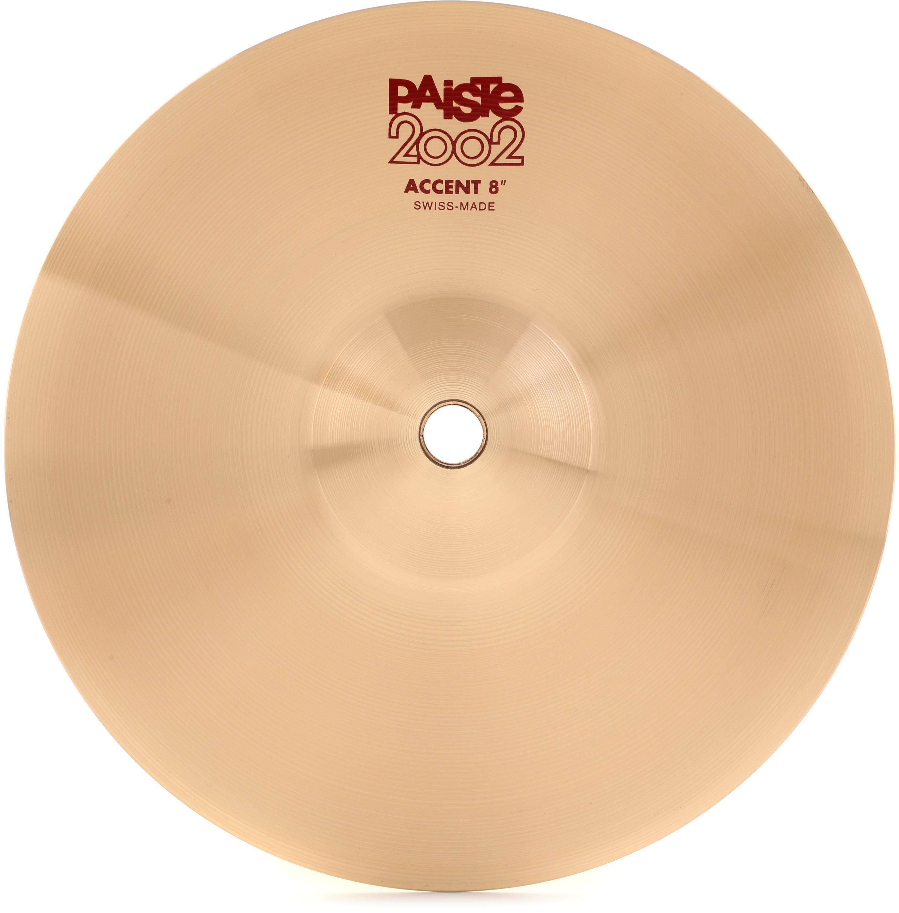 Paiste 8 inch 2002 Accent Cymbal - each | Sweetwater