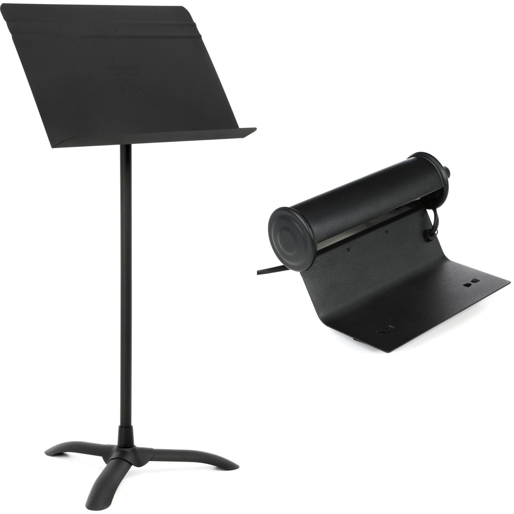 Manhasset Model 48 Symphony Music Stand and Clip-on Light Bundle ...
