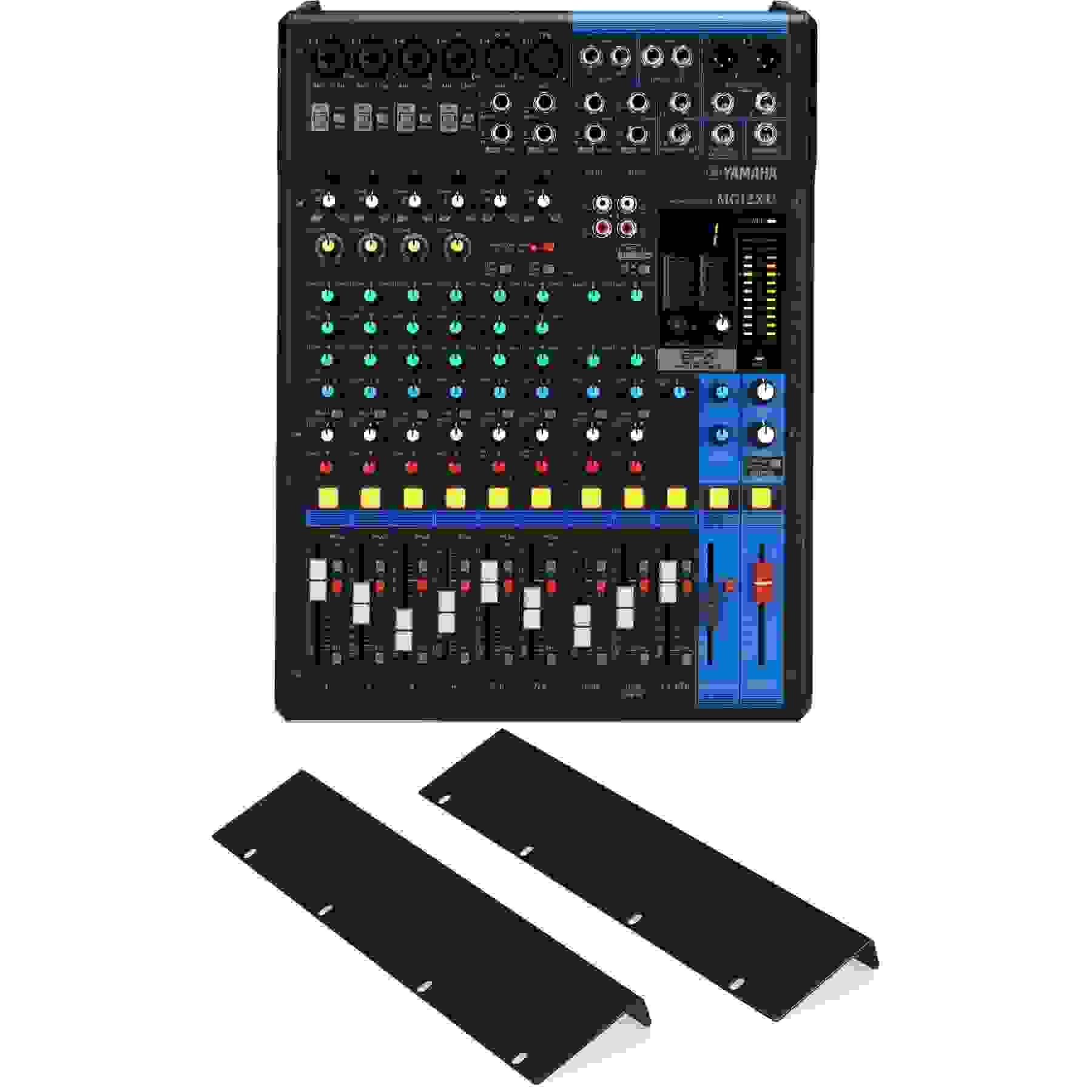 Yamaha MG12XU 12-channel Mixer with Rackmount Kit | Sweetwater