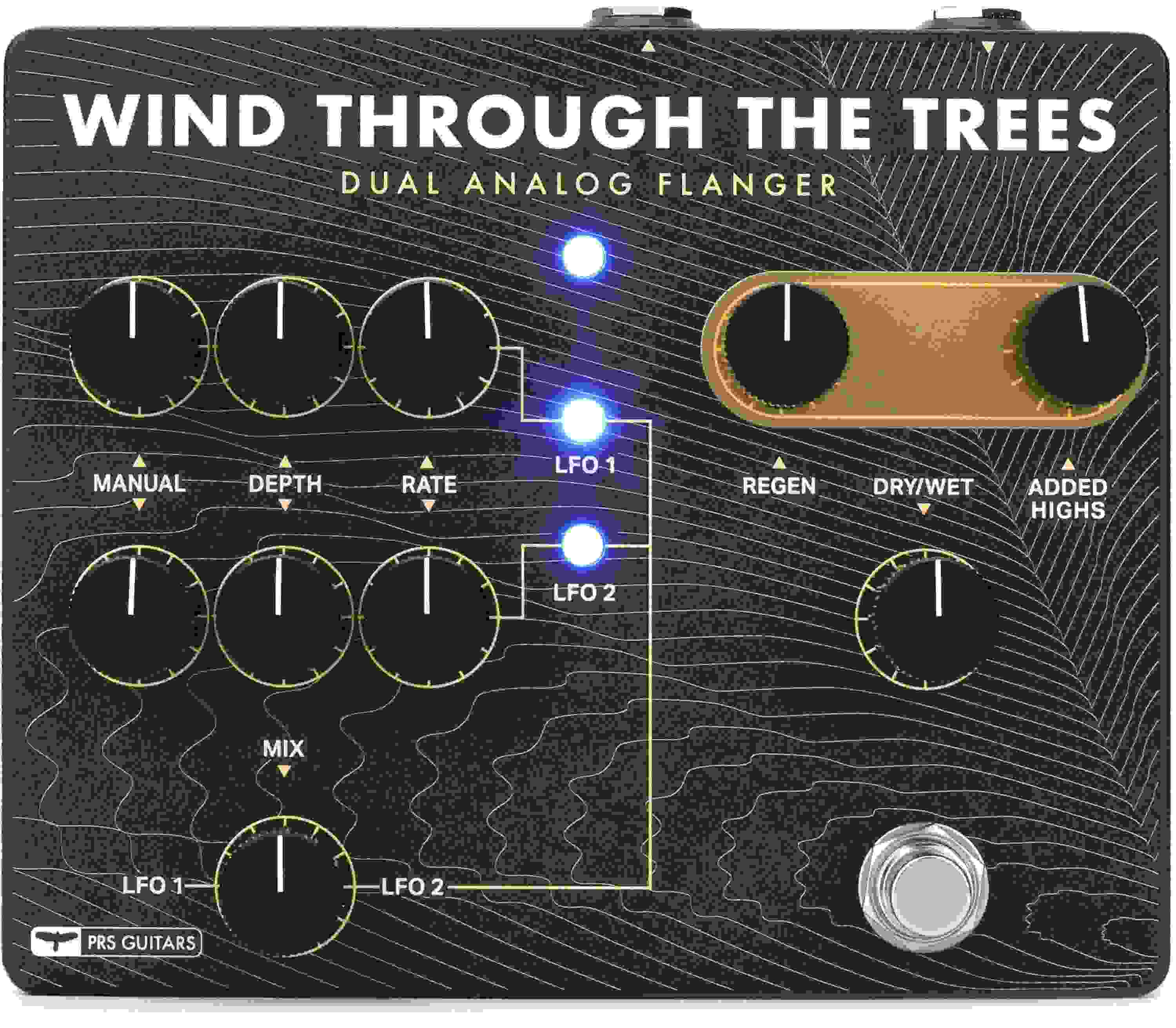 PRS Wind Through The Trees Dual Analog Flanger Pedal | Sweetwater