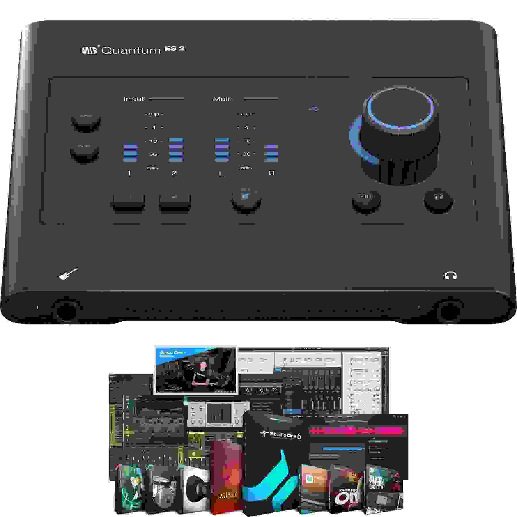 PreSonus Quantum ES 2 USB-C Audio Interface - Studio One Professional ...