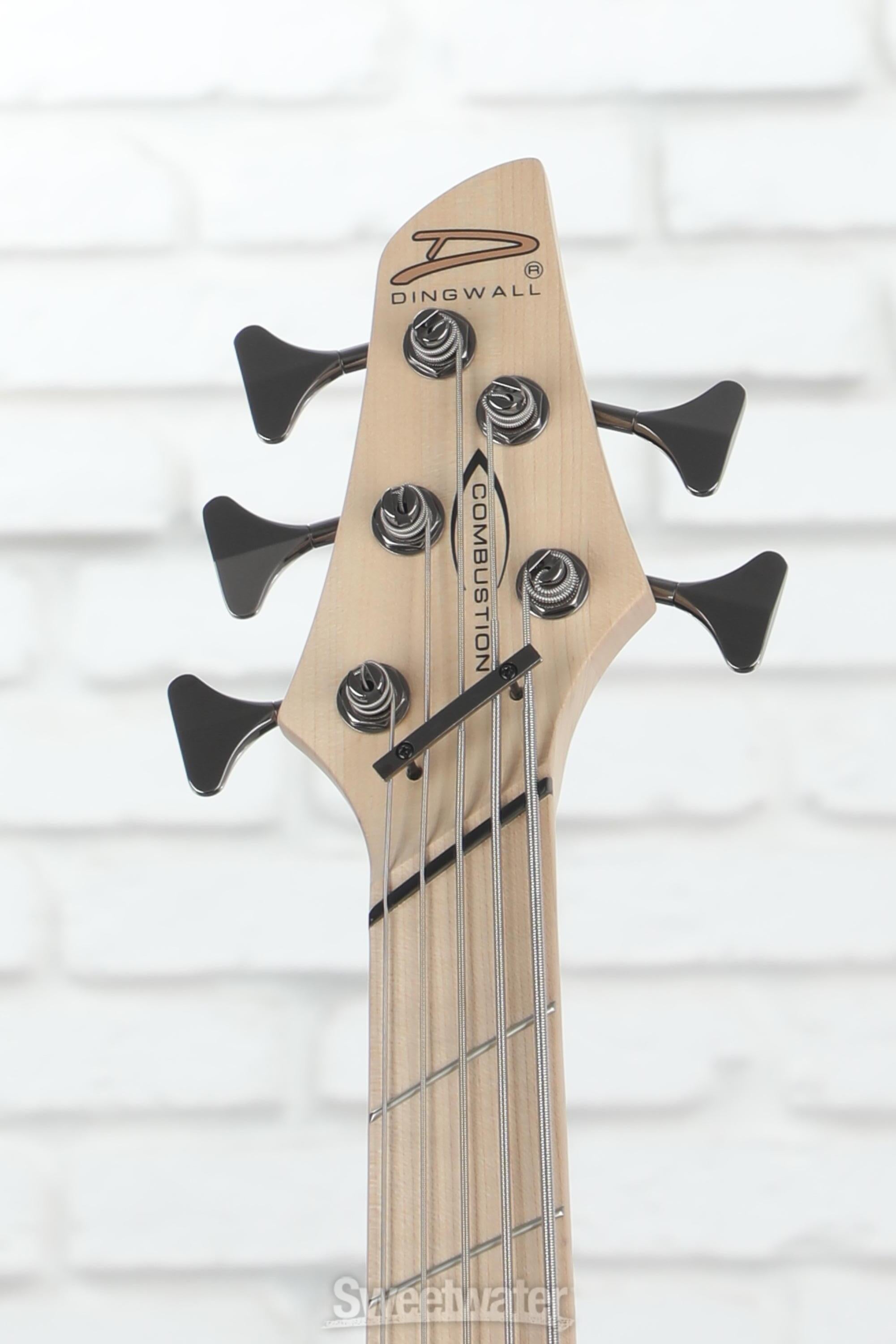 Dingwall Guitars Combustion 5-string Left-handed Electric Bass - 2-tone ...