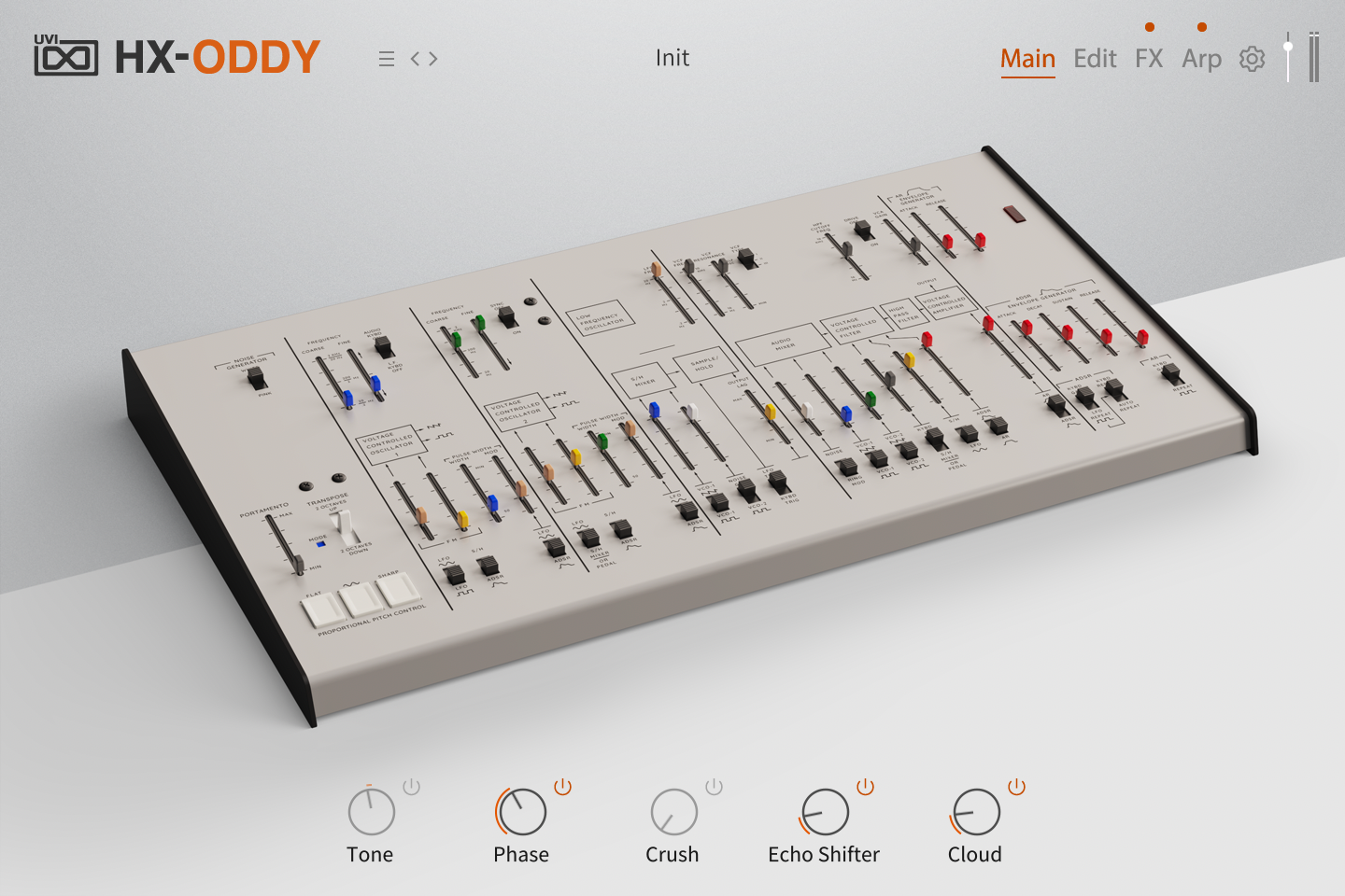 UVI HX-ODDY Virtual Duophonic Analog Synthesizer | Sweetwater