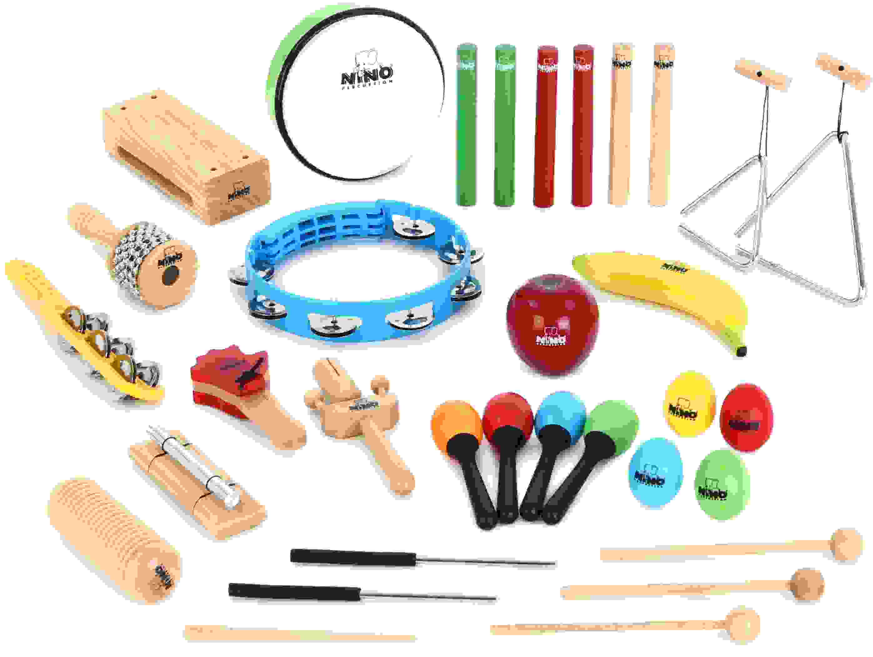 Nino Mixed Rhythm Set - 24-piece, Storage Bag | Sweetwater