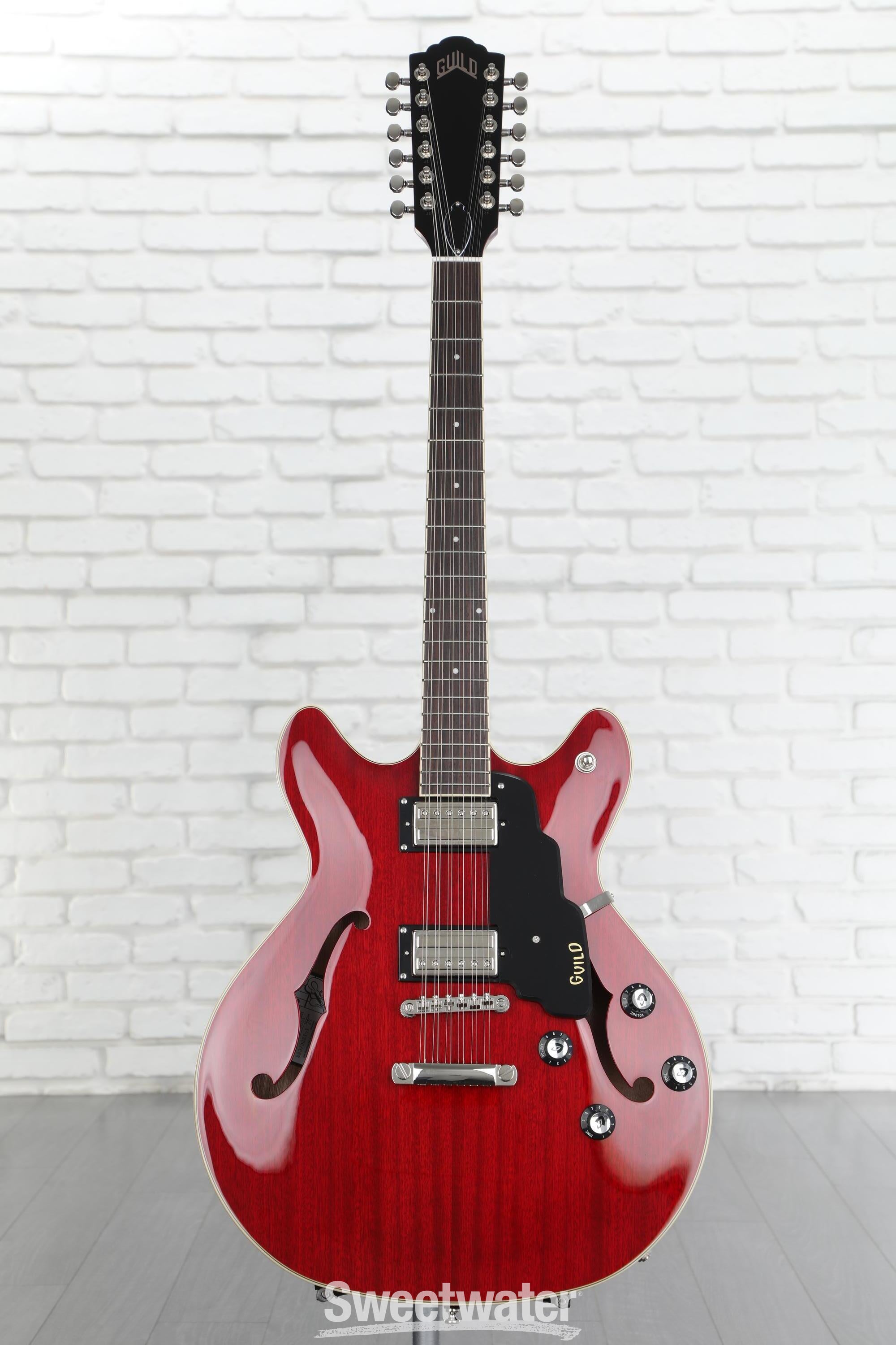Guild Starfire I 12-ST 12-string Semi-hollow Electric Guitar - Cherry ...