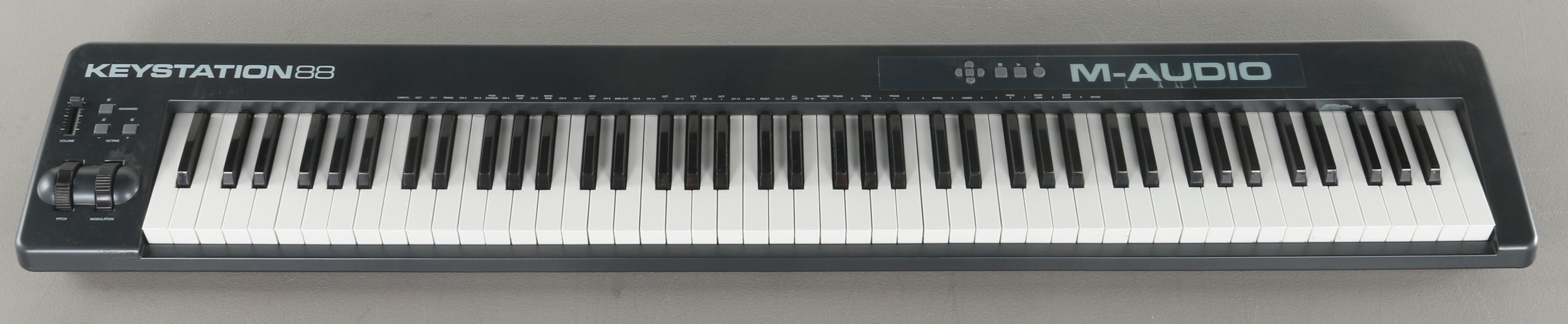 M-Audio Keystation 88 88-key Keyboard Controller | Sweetwater