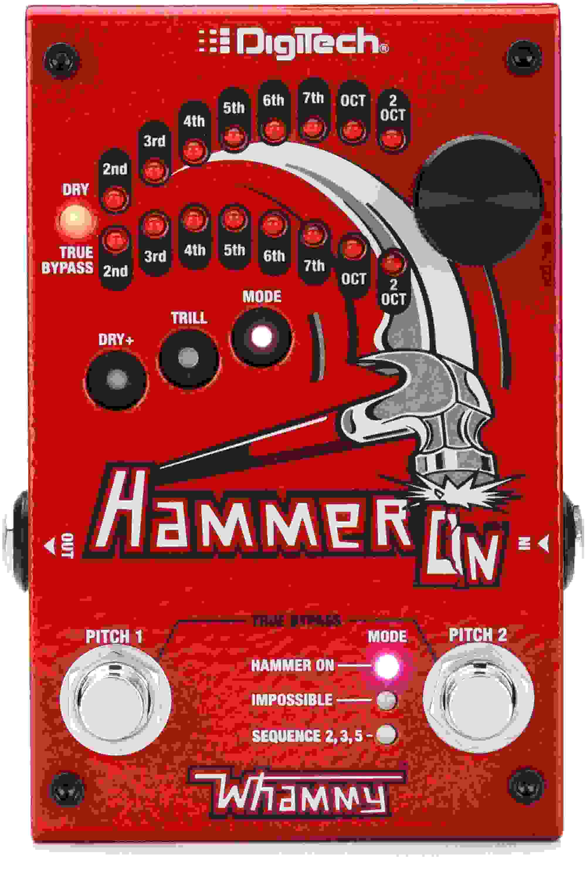 DigiTech HammerOn Instantaneous Pitch-shifter Pedal | Sweetwater