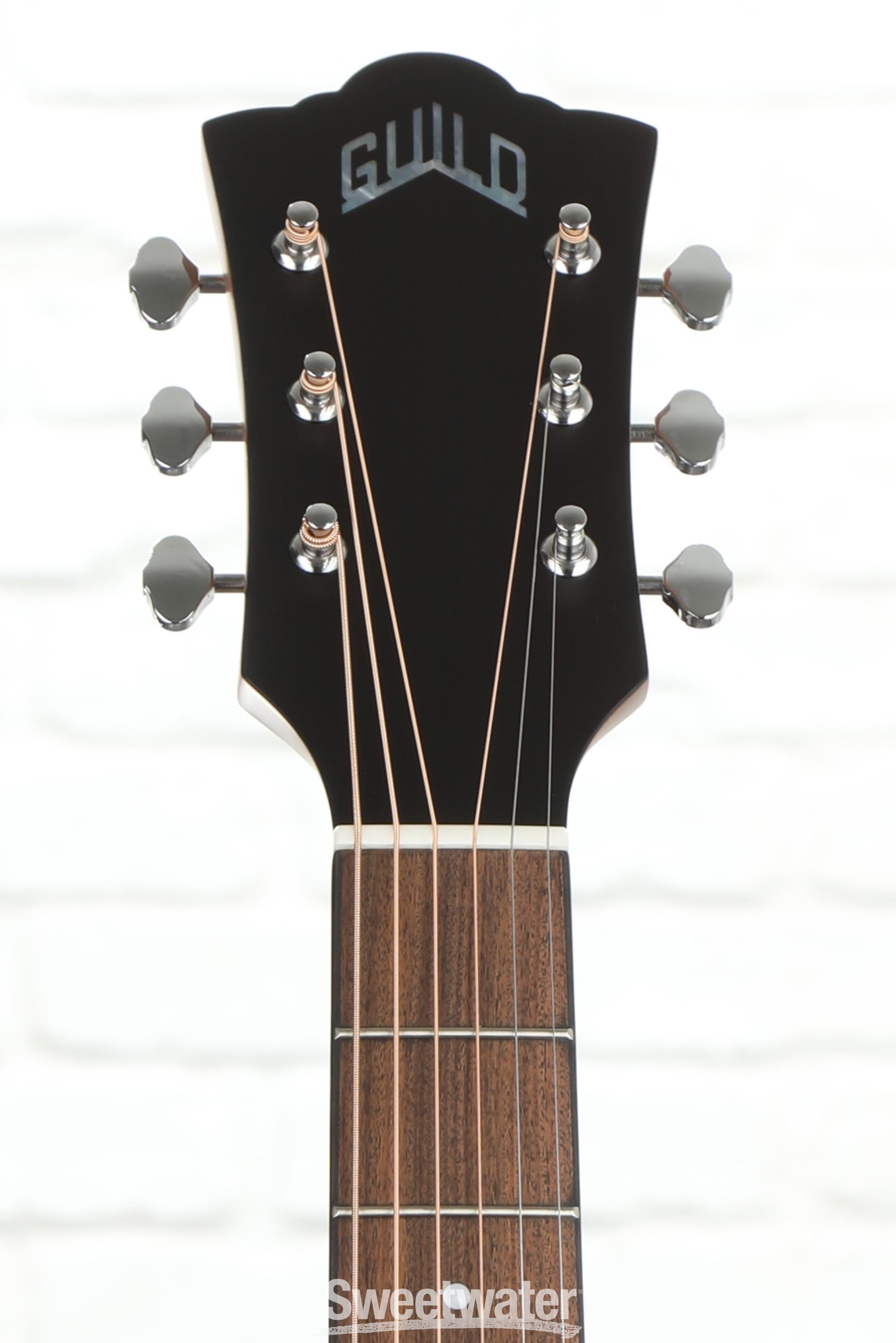 Guild OM-240E Acoustic-electric Guitar - Natural | Sweetwater