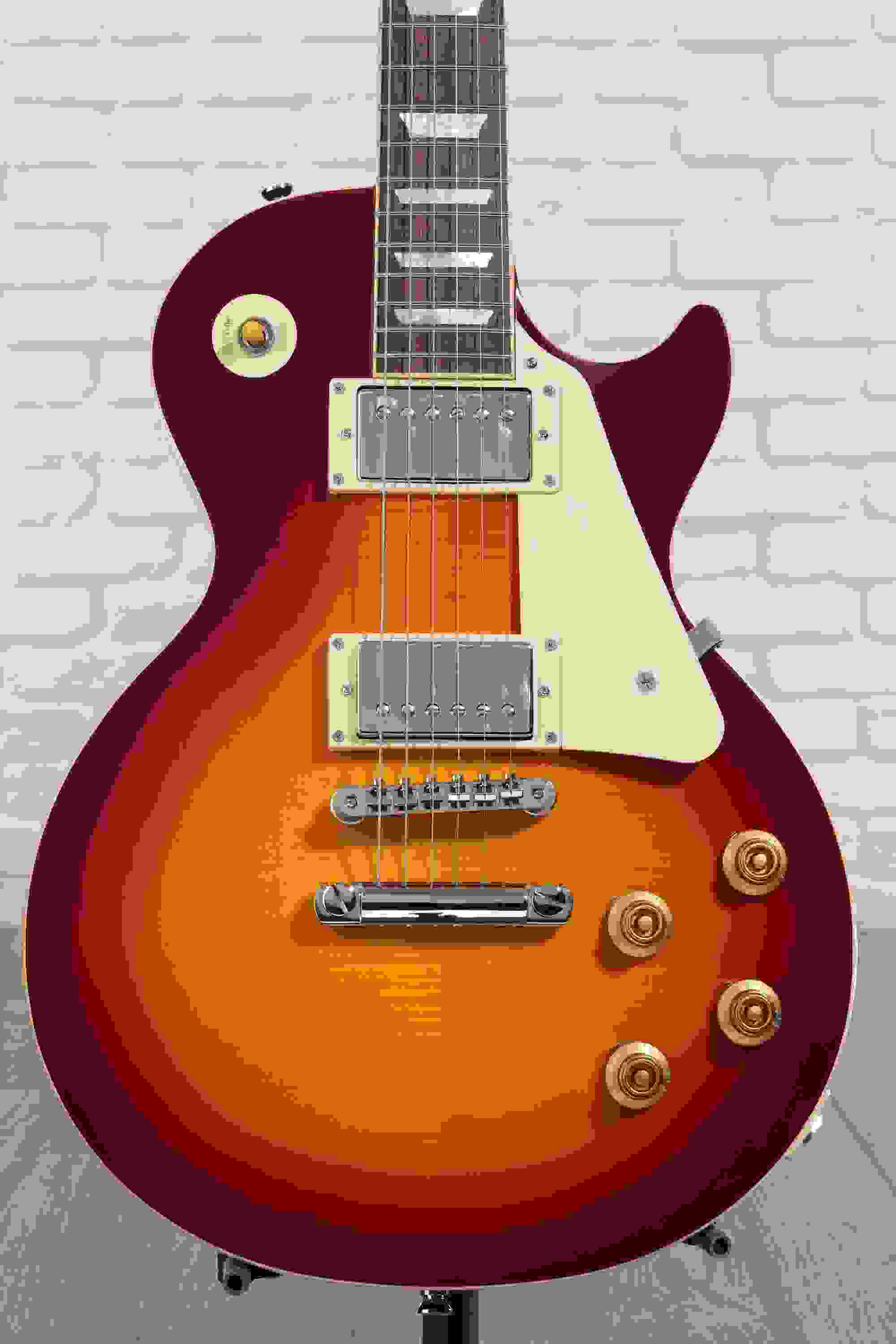 Epiphone 1959 Les Paul Standard Electric Guitar - Factory Burst VOS ...