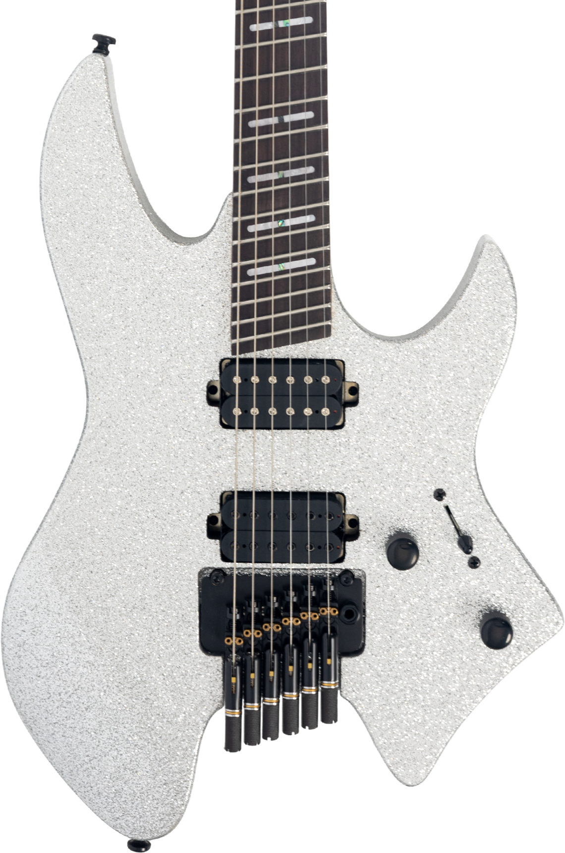 Sire Larry Carlton X6 Headless Electric Guitar - Silver Sparkle ...