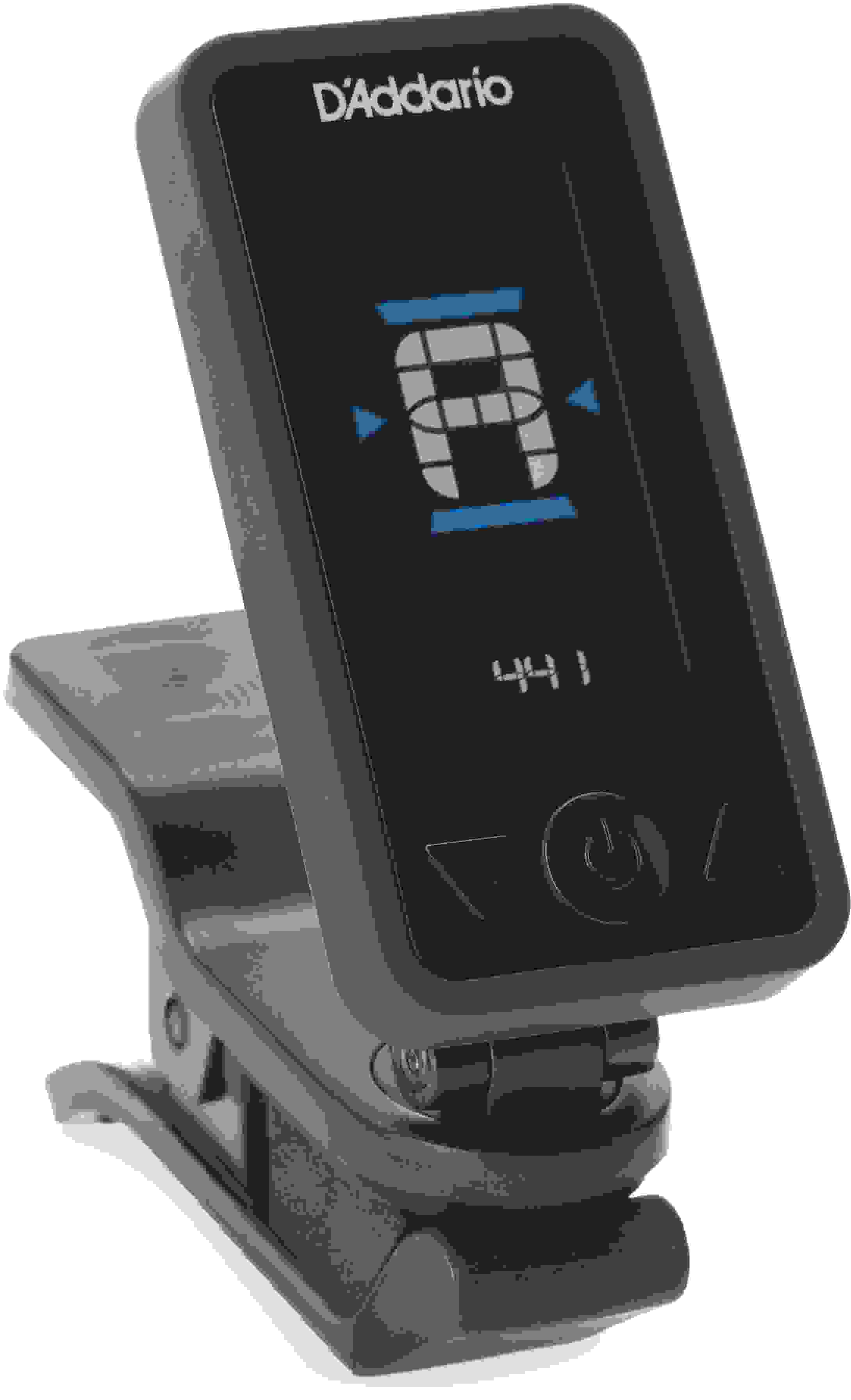 D'Addario Eclipse Rechargeable Clip-on Tuner - Black | Sweetwater