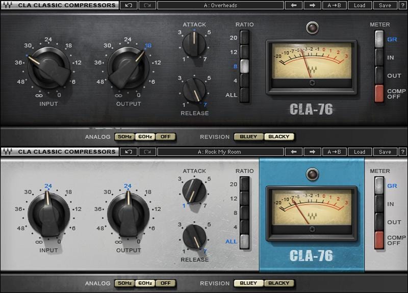 Waves CLA-76 Compressor / Limiter Plug-in | Sweetwater