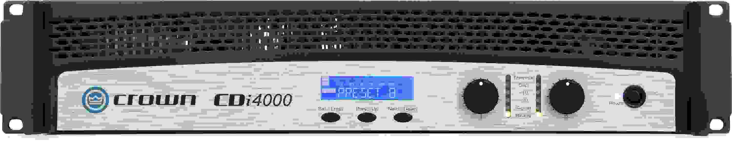 Crown CDi 4000 1,200-watt 2-channel 70V Power Amplifier | Sweetwater