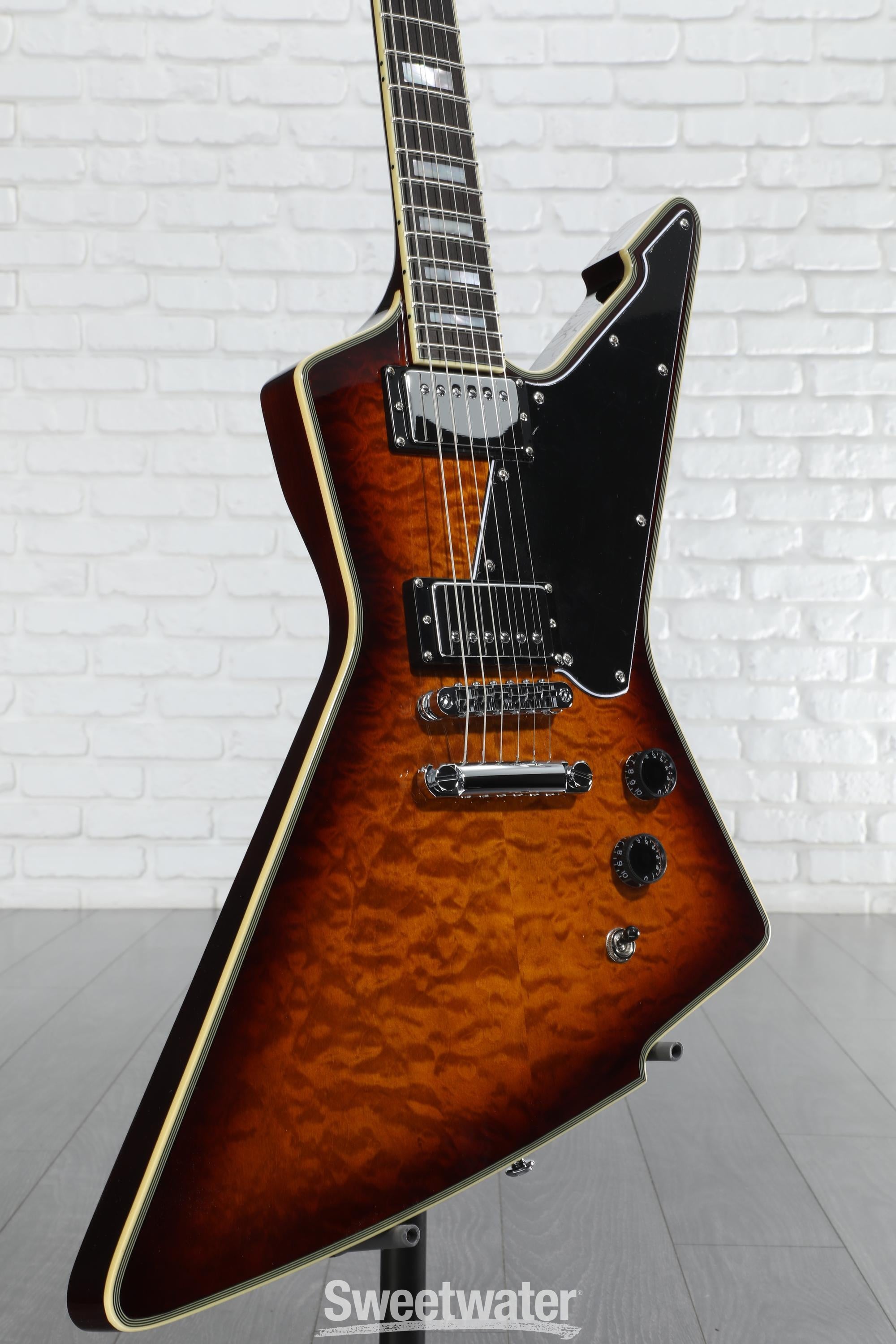 Schecter E-1 Custom Special Edition Electric Guitar - Vintage Sunburst ...
