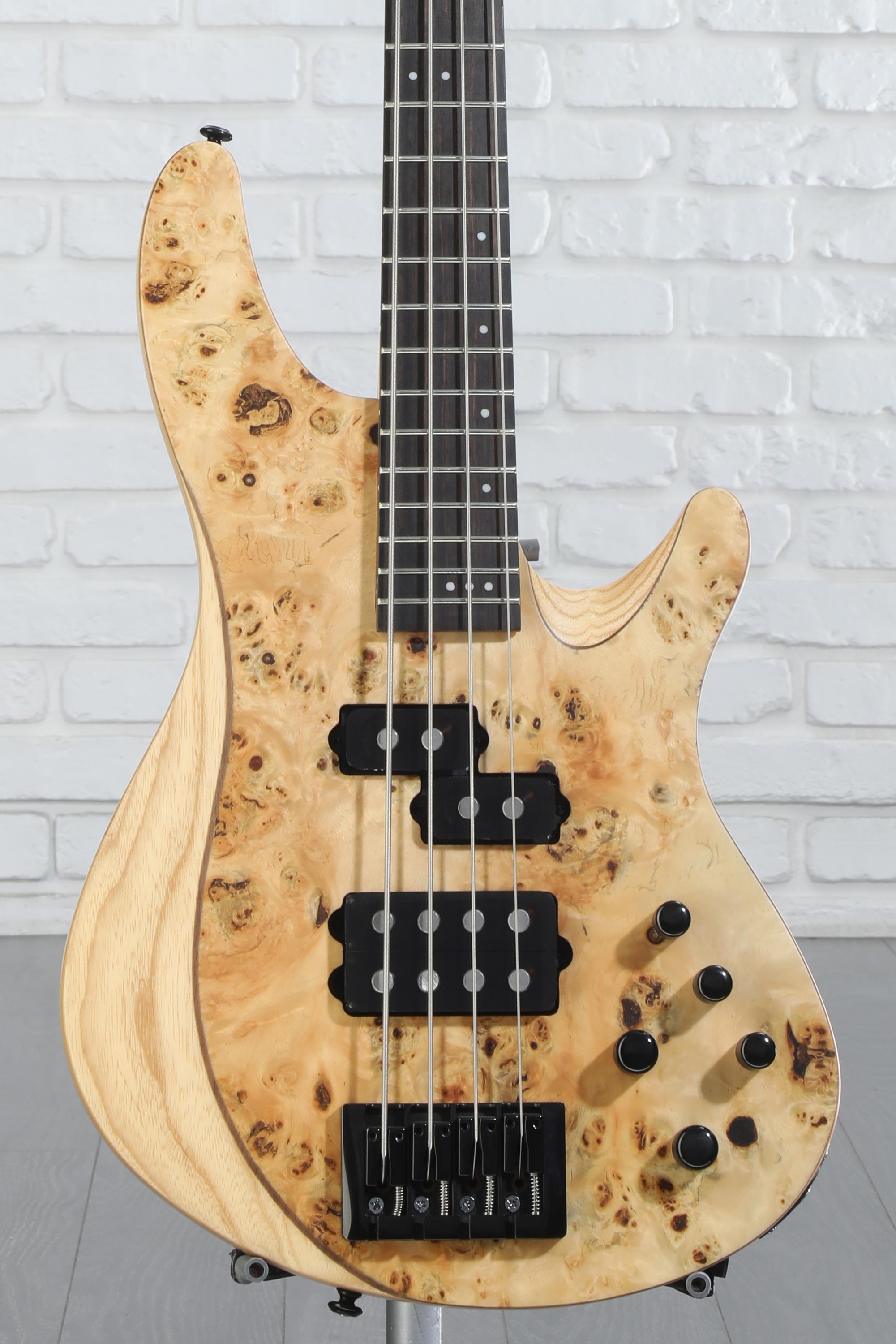 Schecter Reaper-4 Bass Guitar - Natural Satin | Sweetwater