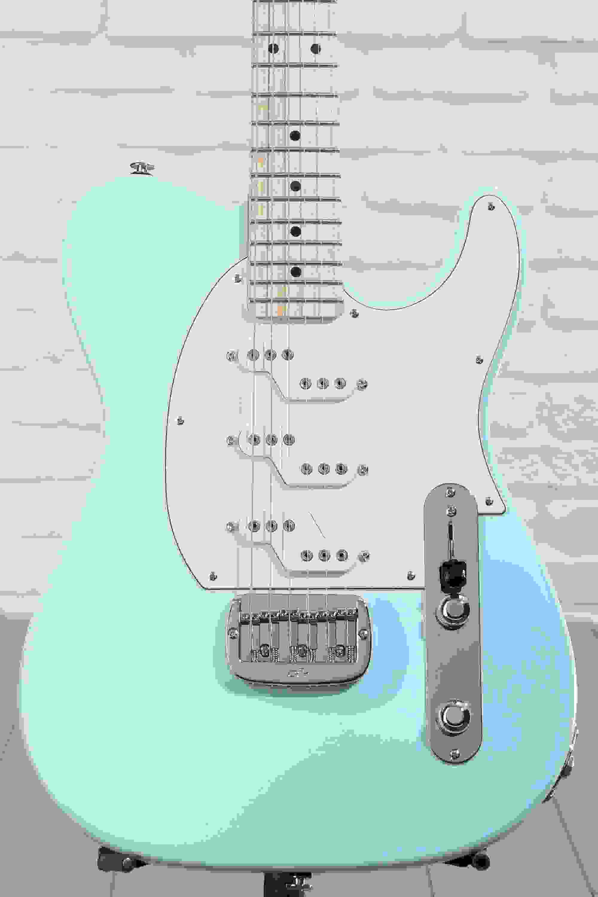 G&L Fullerton Deluxe ASAT Z3 Electric Guitar - Sonic Blue | Sweetwater